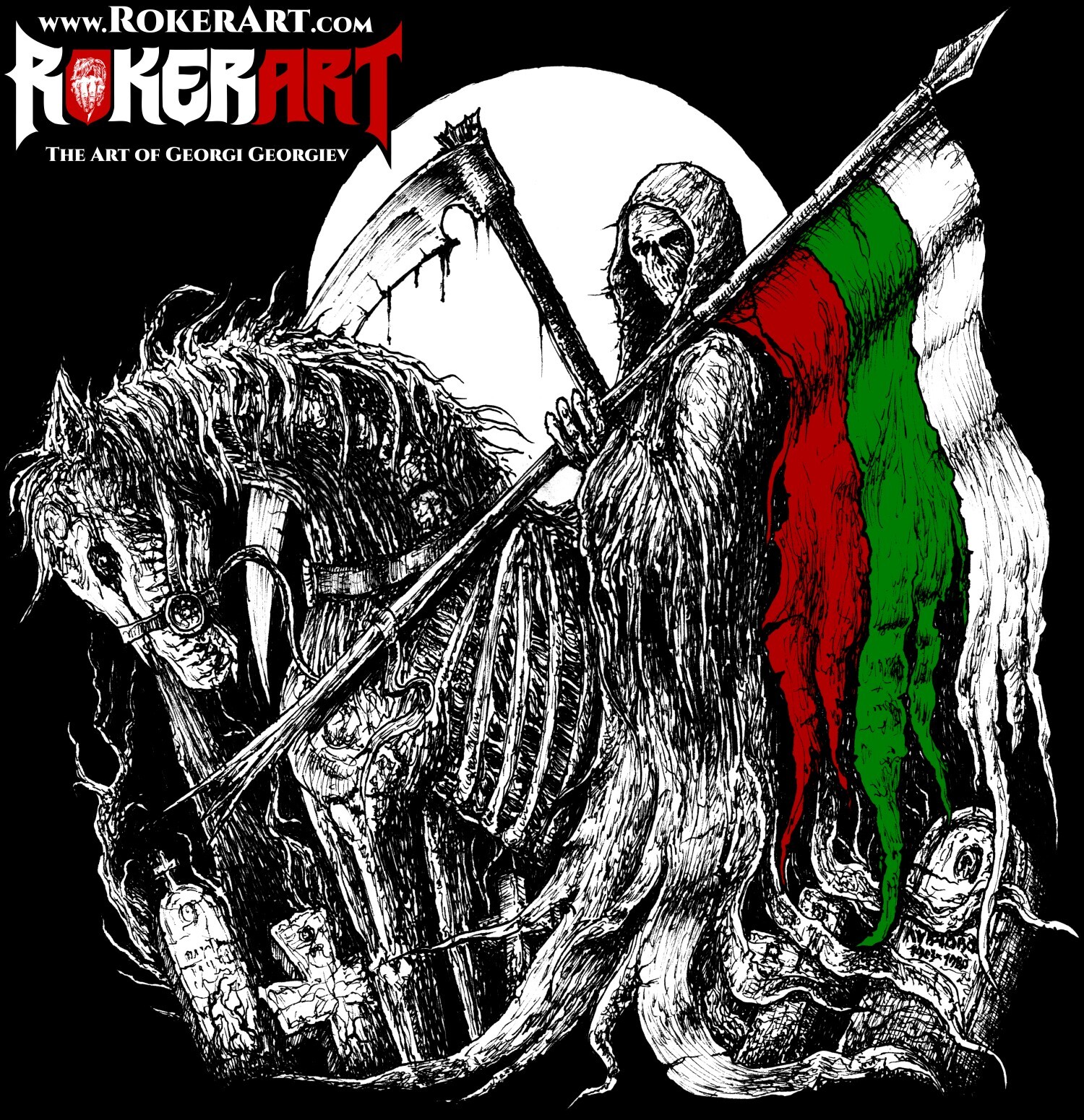 ArtStation - Famous Death Metal T-shirt!