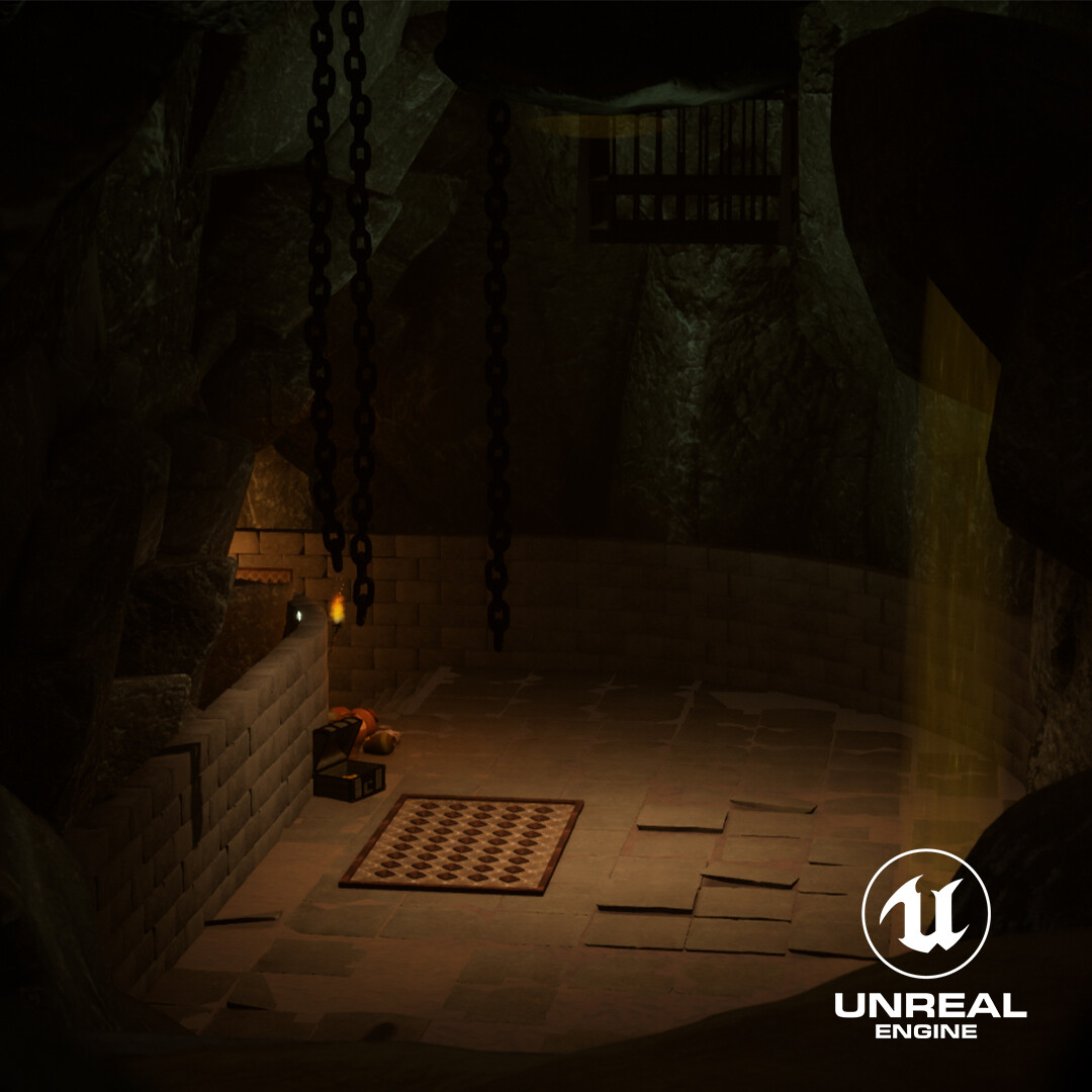 ArtStation - Ancient Alien Dungeon