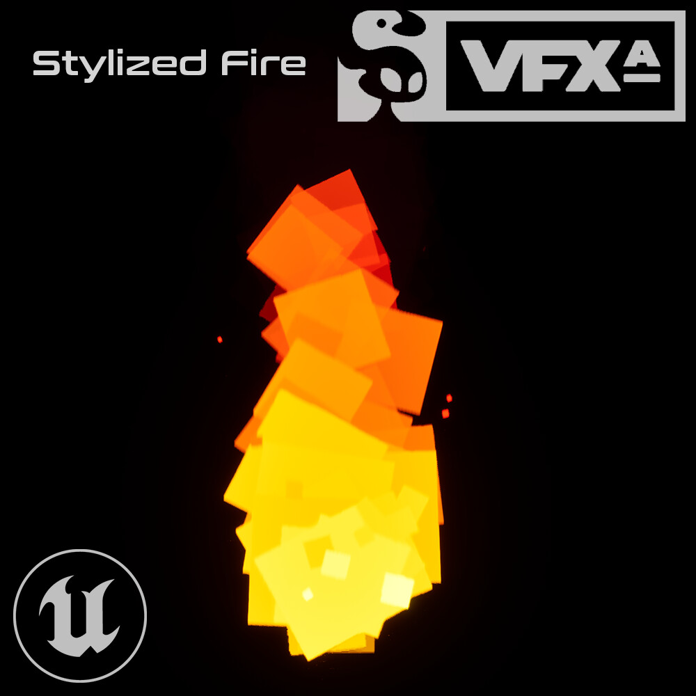 ArtStation - Stylized Fire VFX