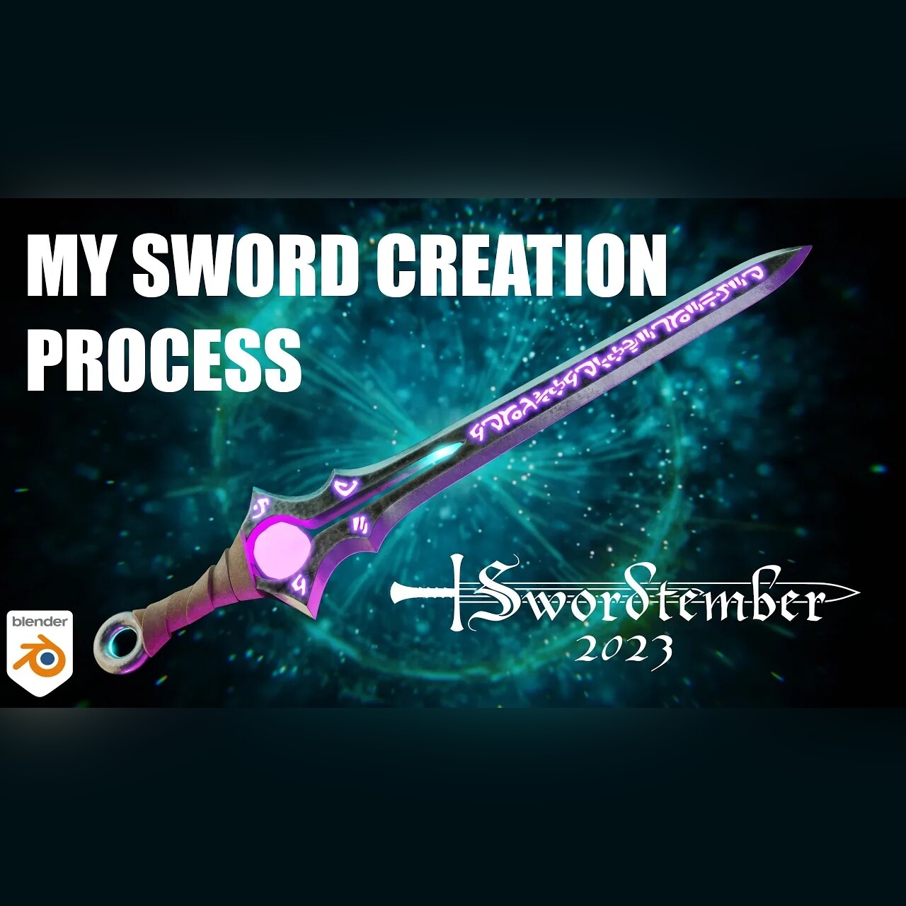 ArtStation - My Sword Creation Process With Blender