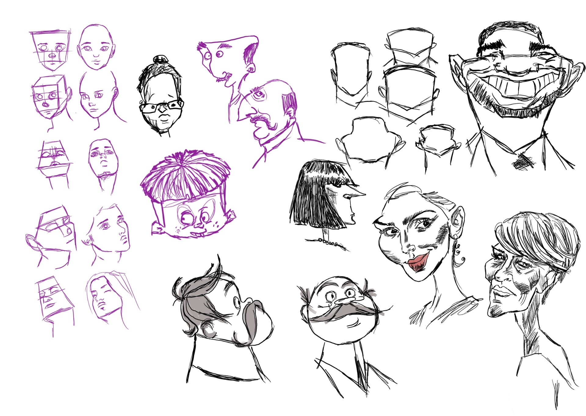 ArtStation - weird faces