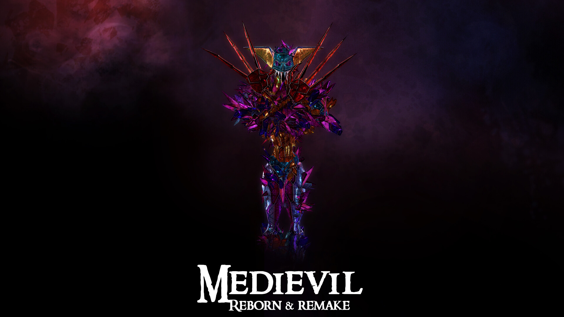 ArtStation - Medievil: Stained glass demon