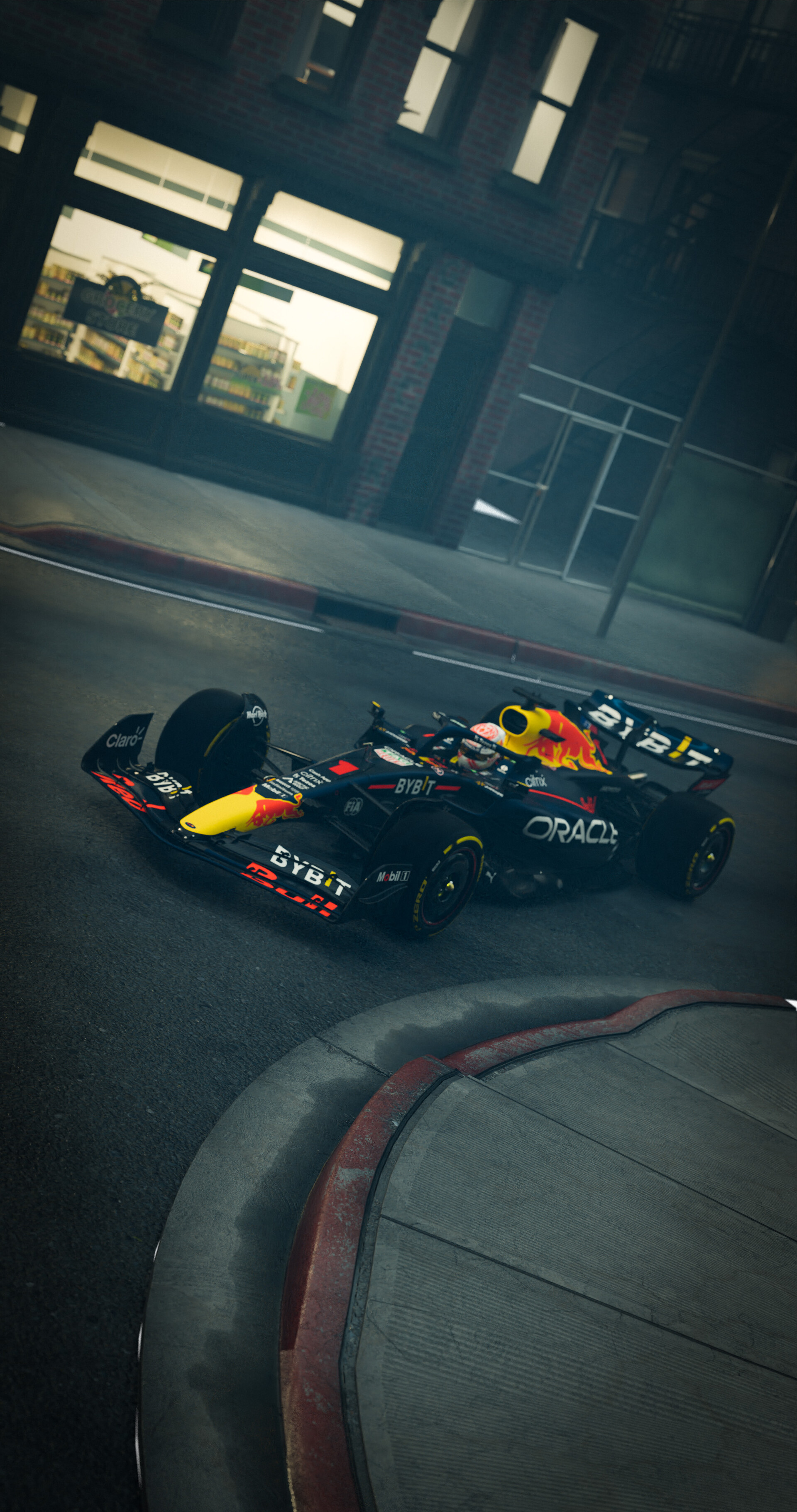 ArtStation - Oracle Red Bull Racing F1 RB18 CG Render