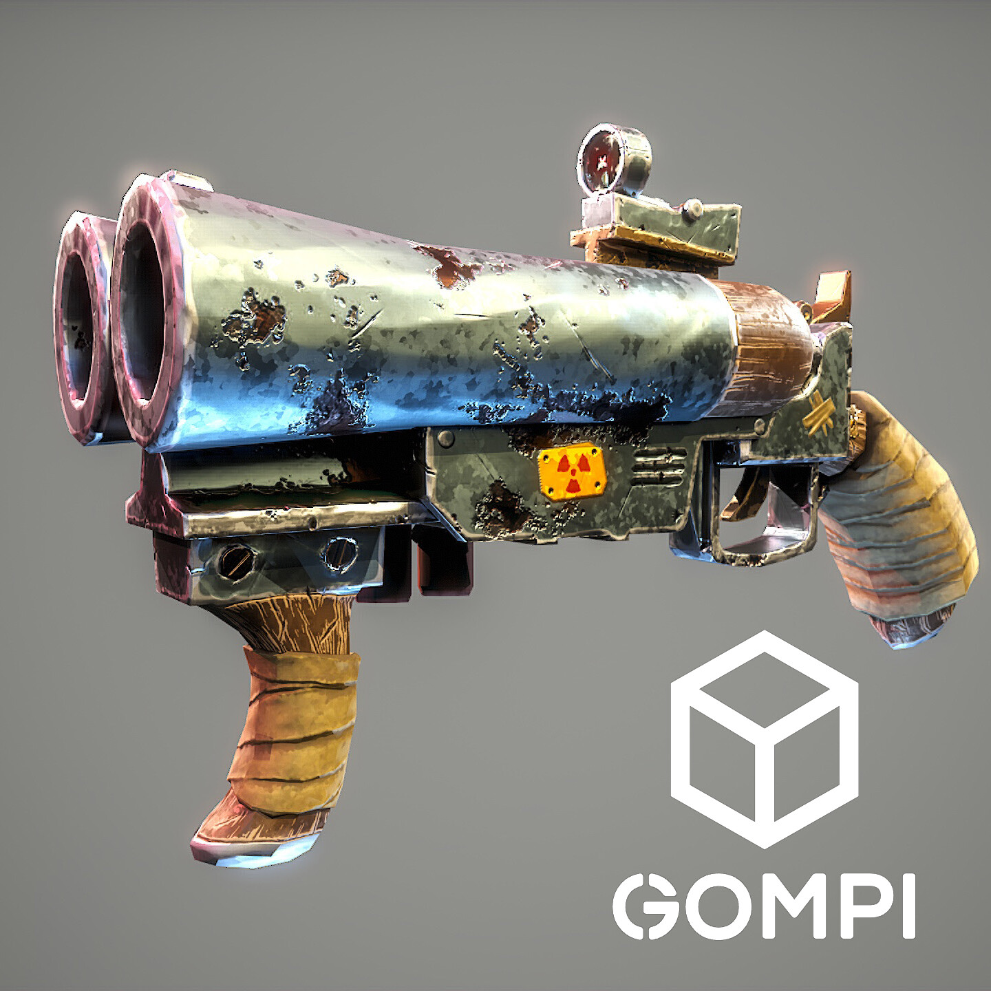 ArtStation - Stylized Shotgun (Game-ready)