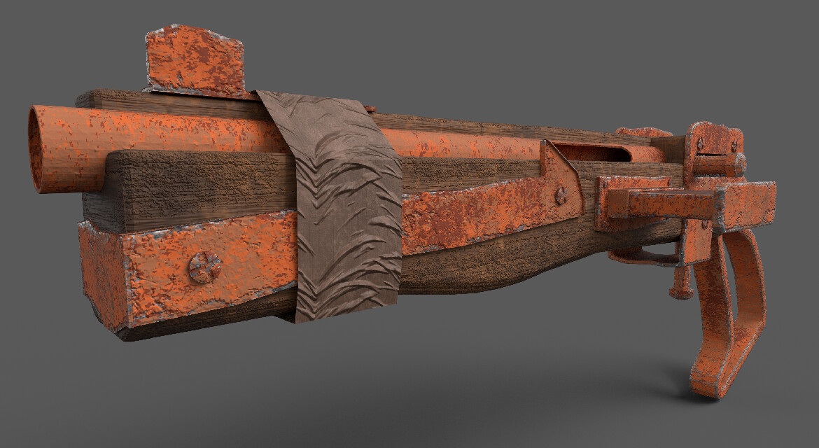 ArtStation - Pipe Pistol (Fallout)