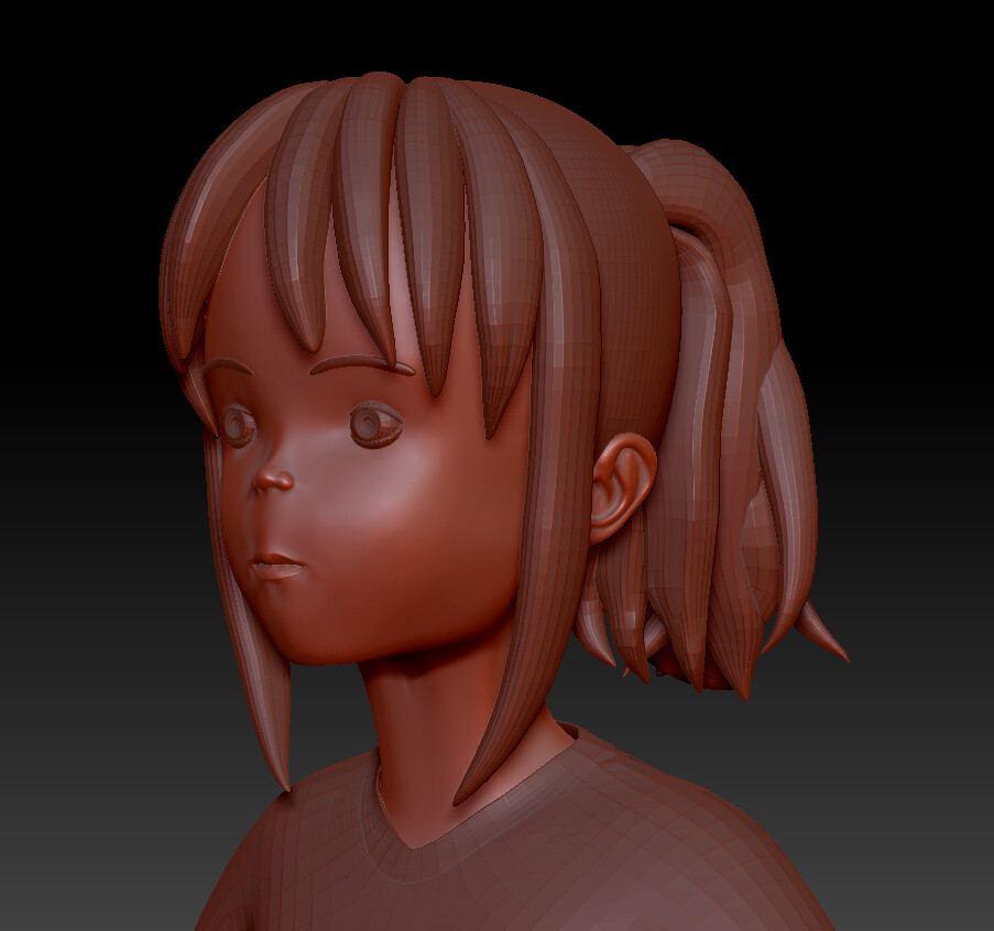 ArtStation - 3D Chihiro Chara