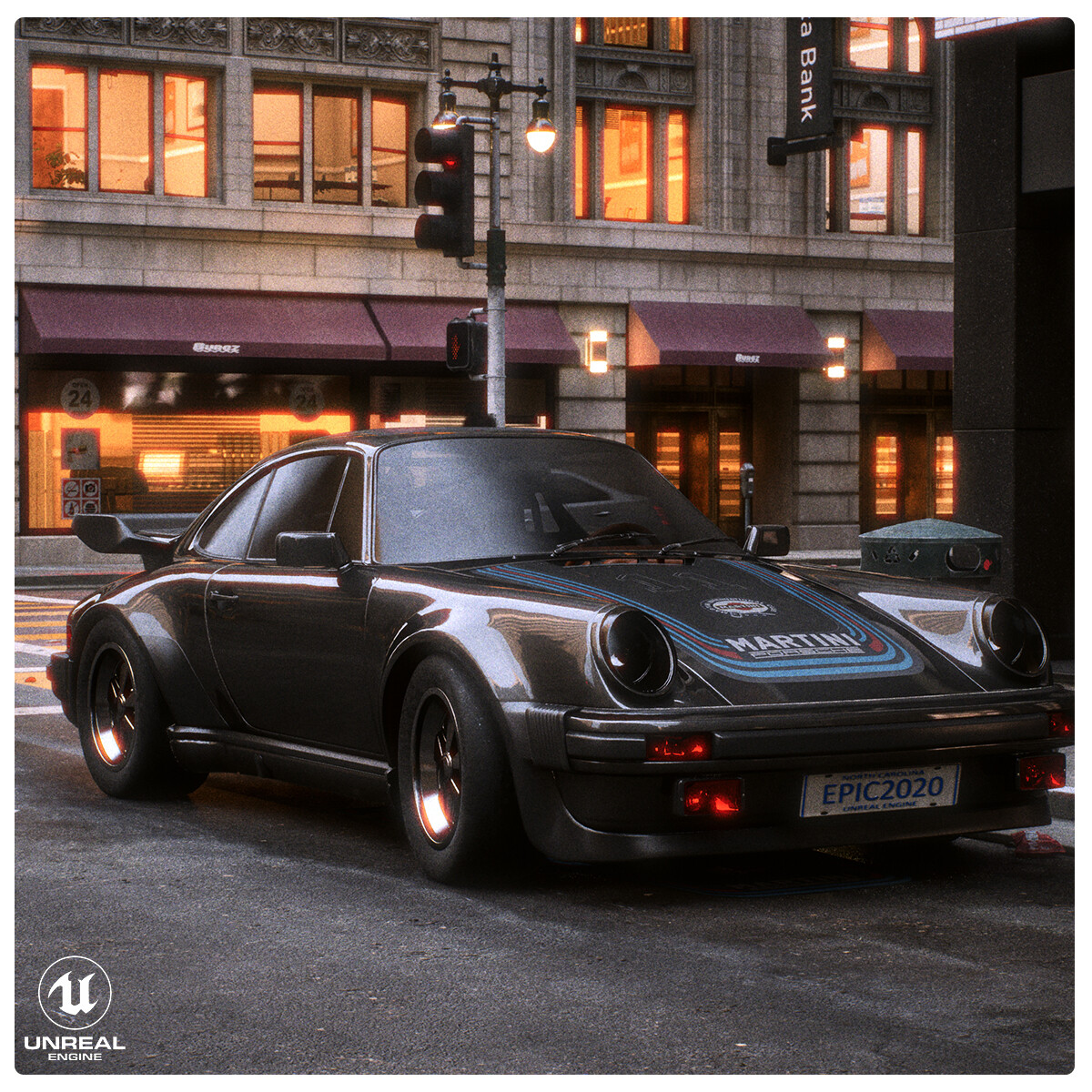 ArtStation - Porsche - Matrix City - UE5