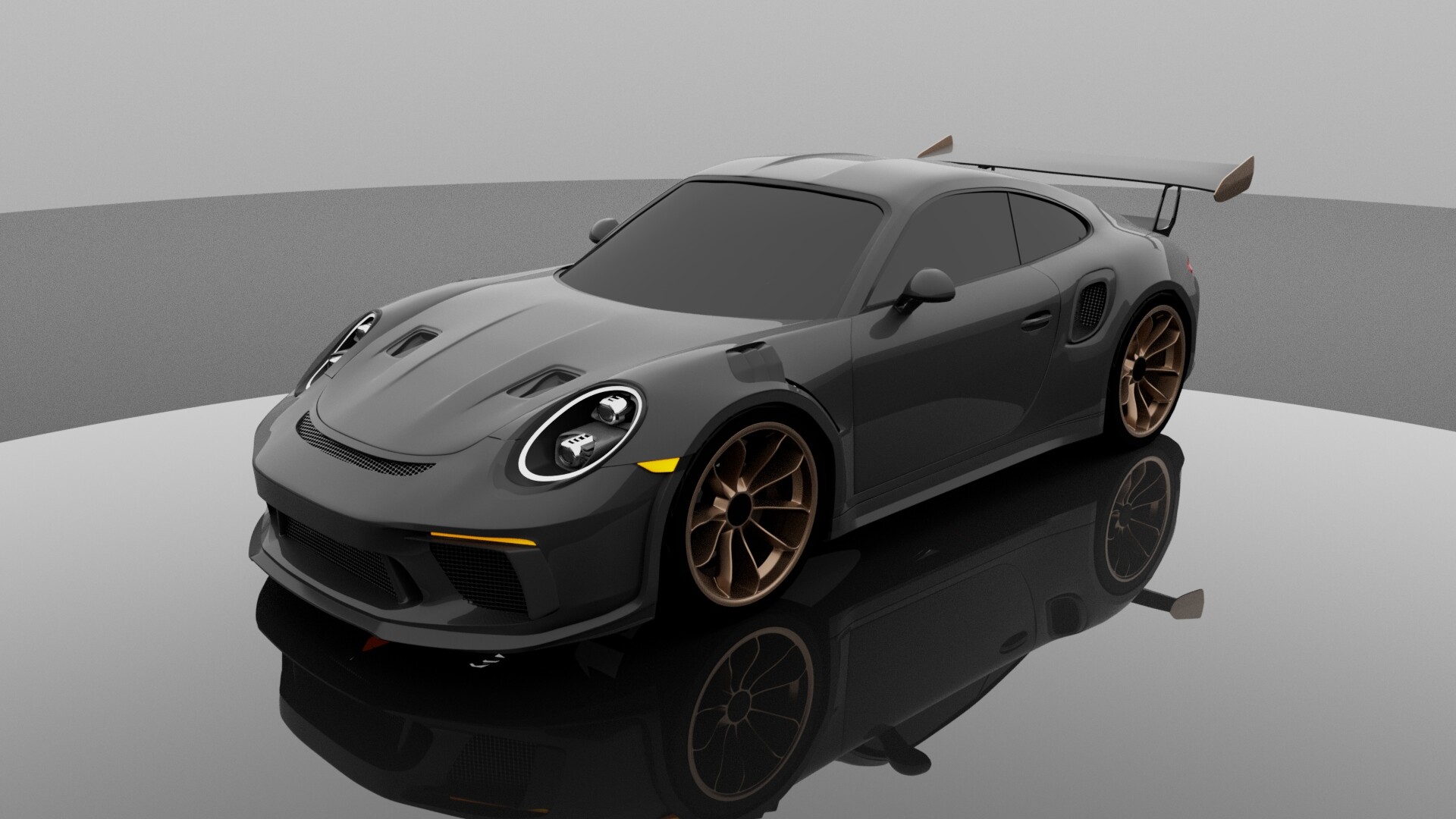 ArtStation - Porsche 911 GT3 RS