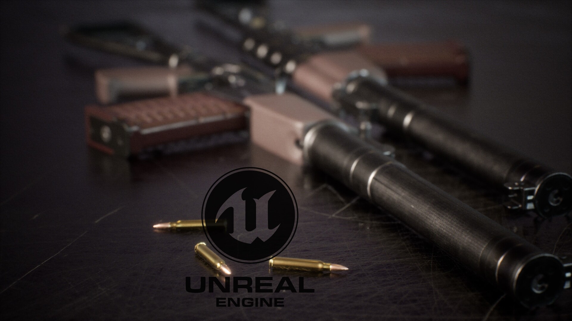 ArtStation - Rifles Unreal Engine 5