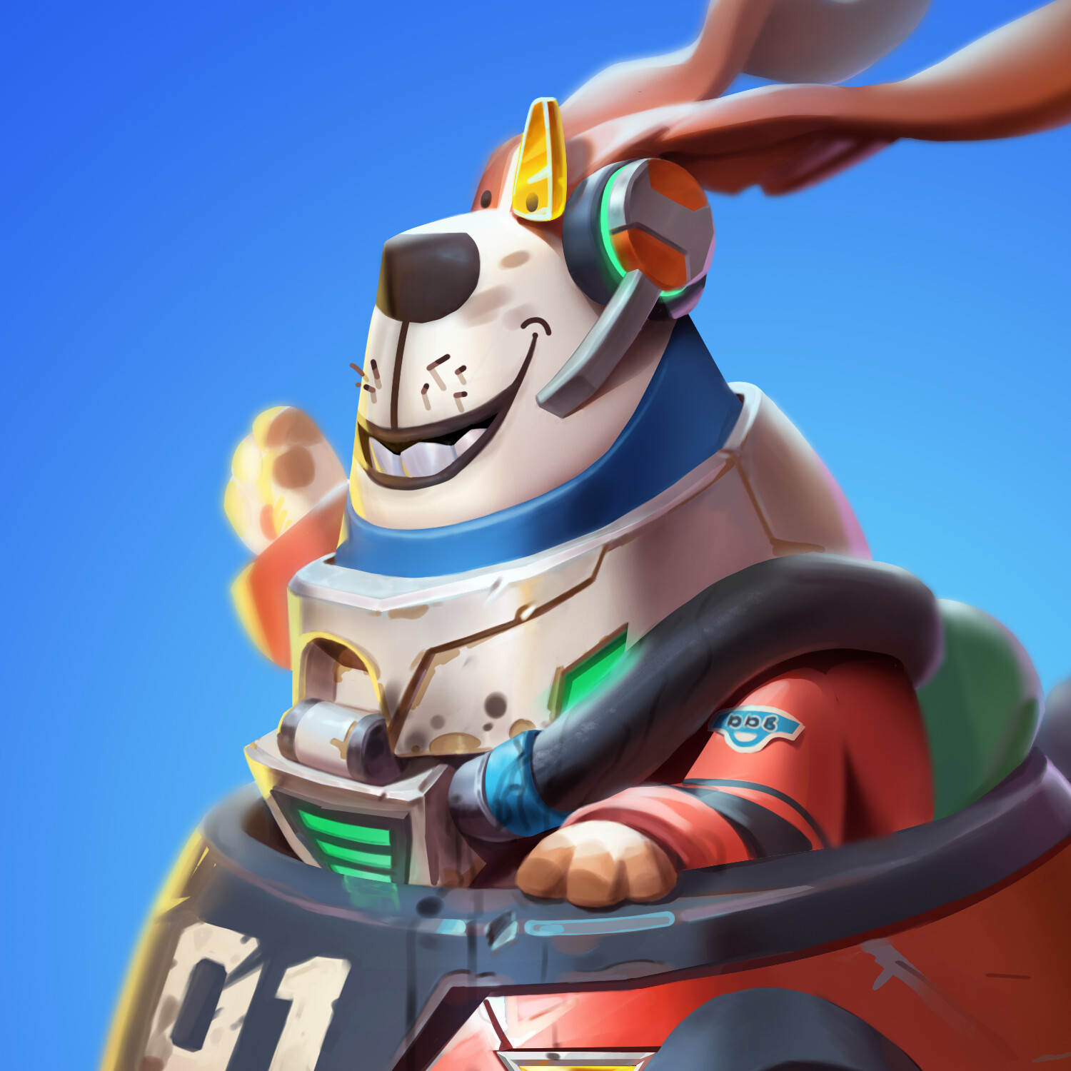 ArtStation - Space dog