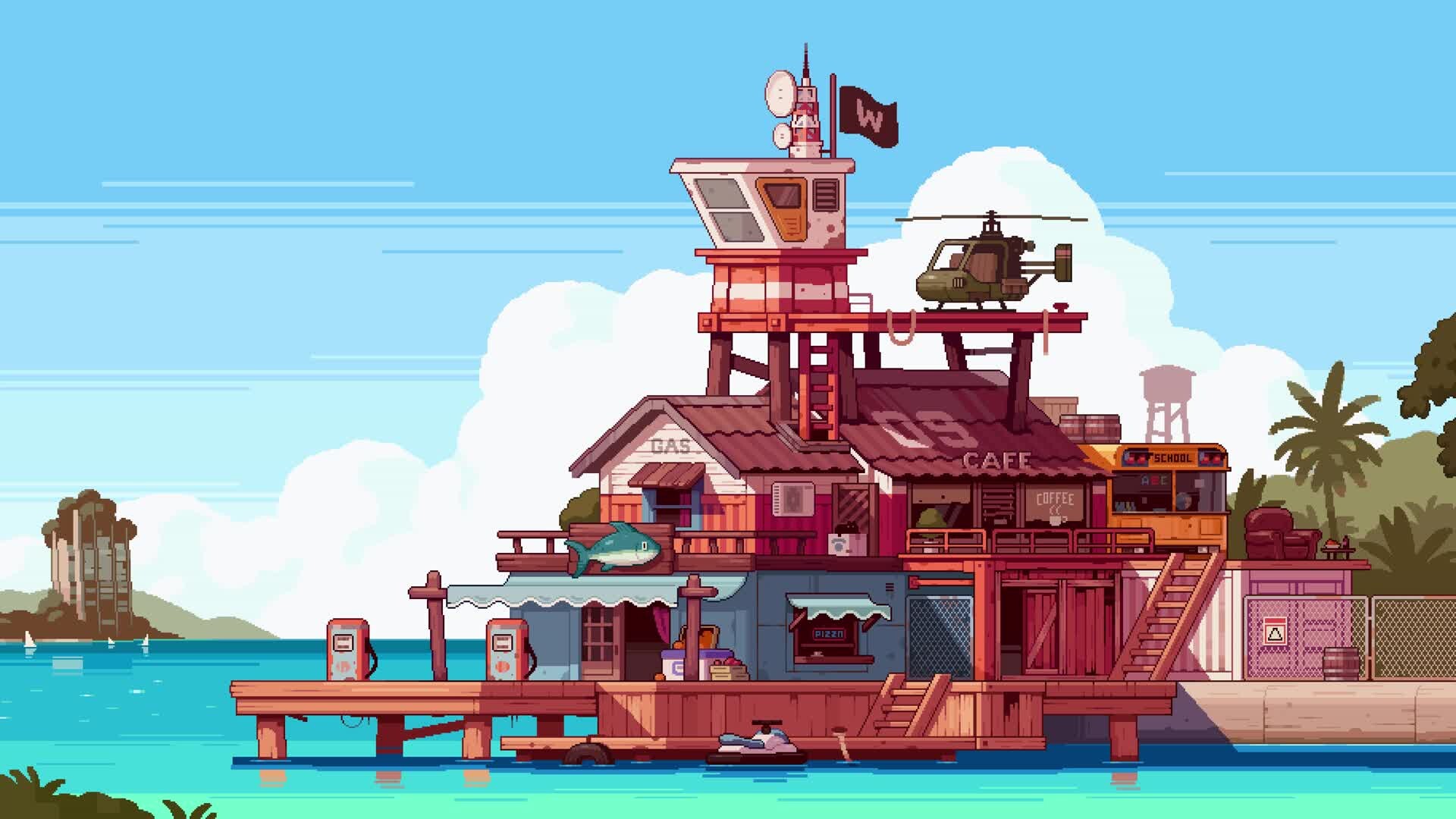 ArtStation - "Haven 09" Concept art for The Waders