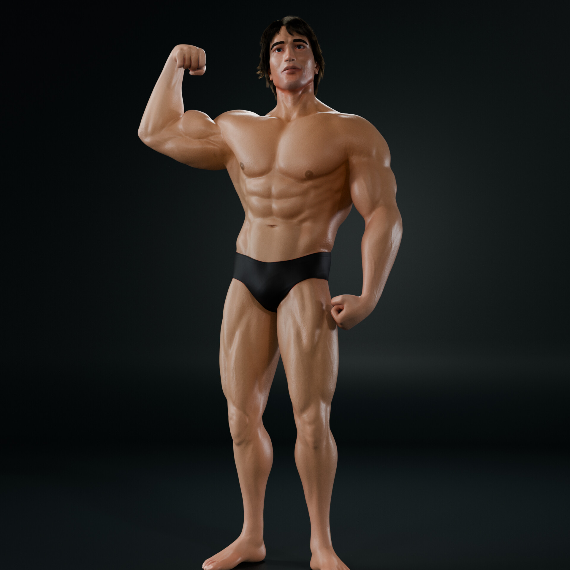 ArtStation - Arnold Schwarzenegger