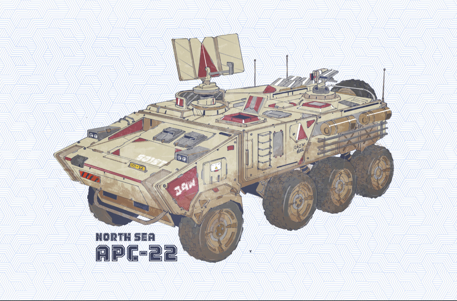 ArtStation - North Sea APC -22