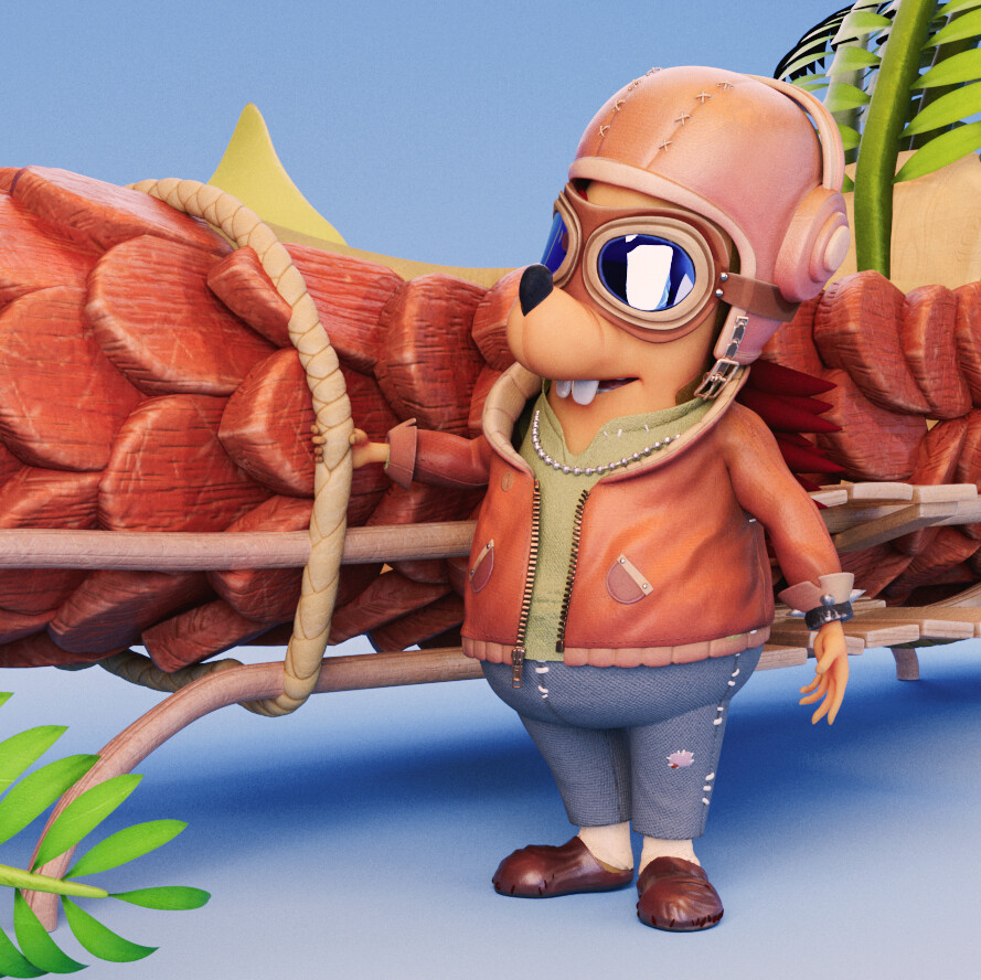 ArtStation - cartoon character