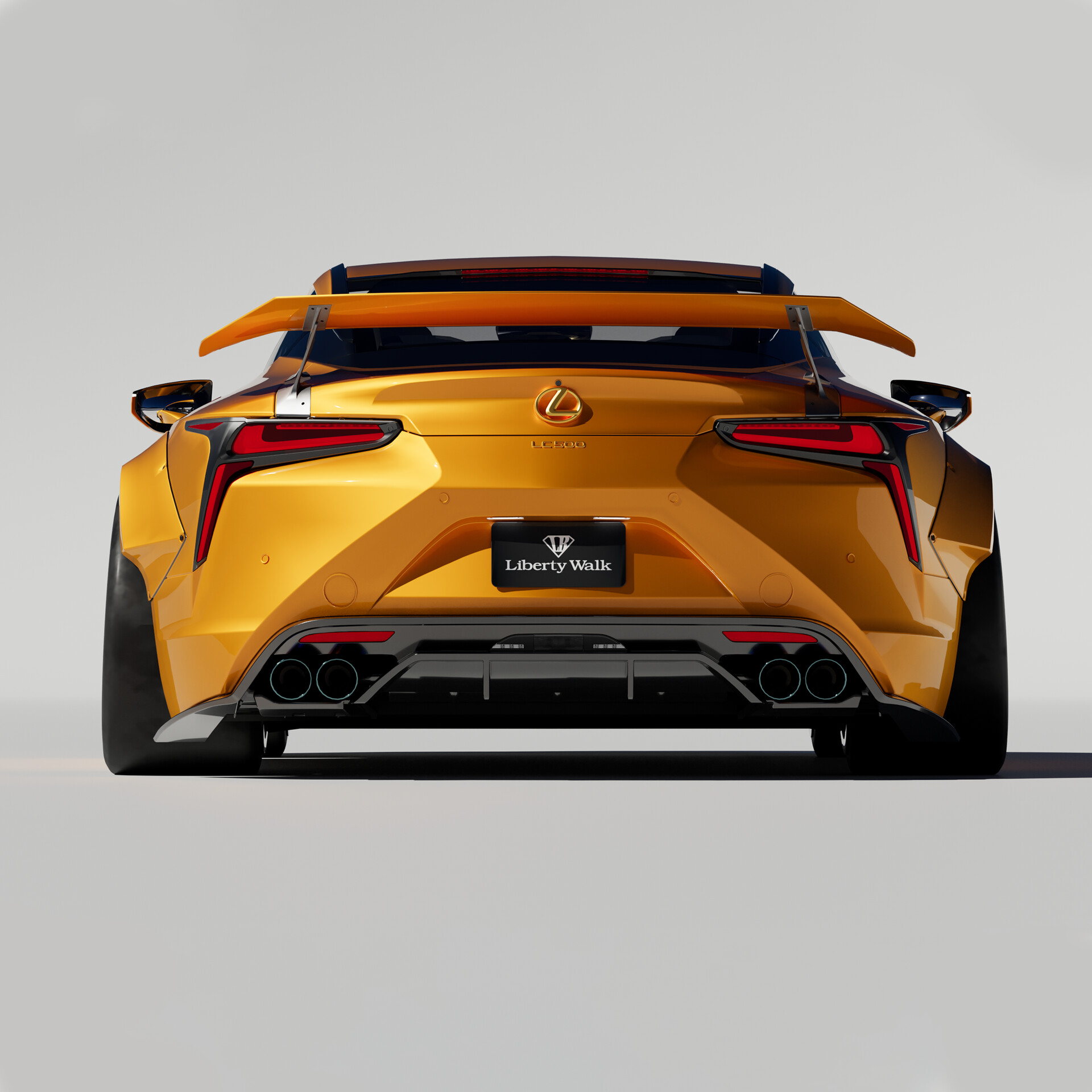 ArtStation - Lexus LC500 Liberty Walk