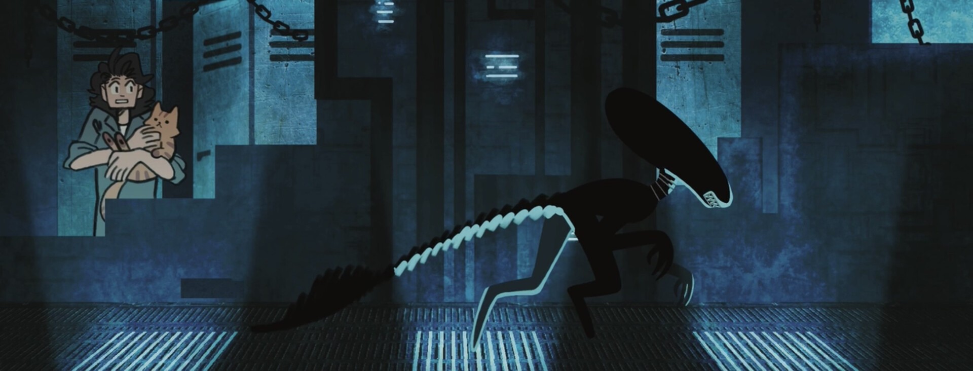 ArtStation - Xenomorph 2D animation