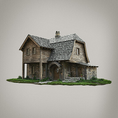 ArtStation - Stone House - Concept