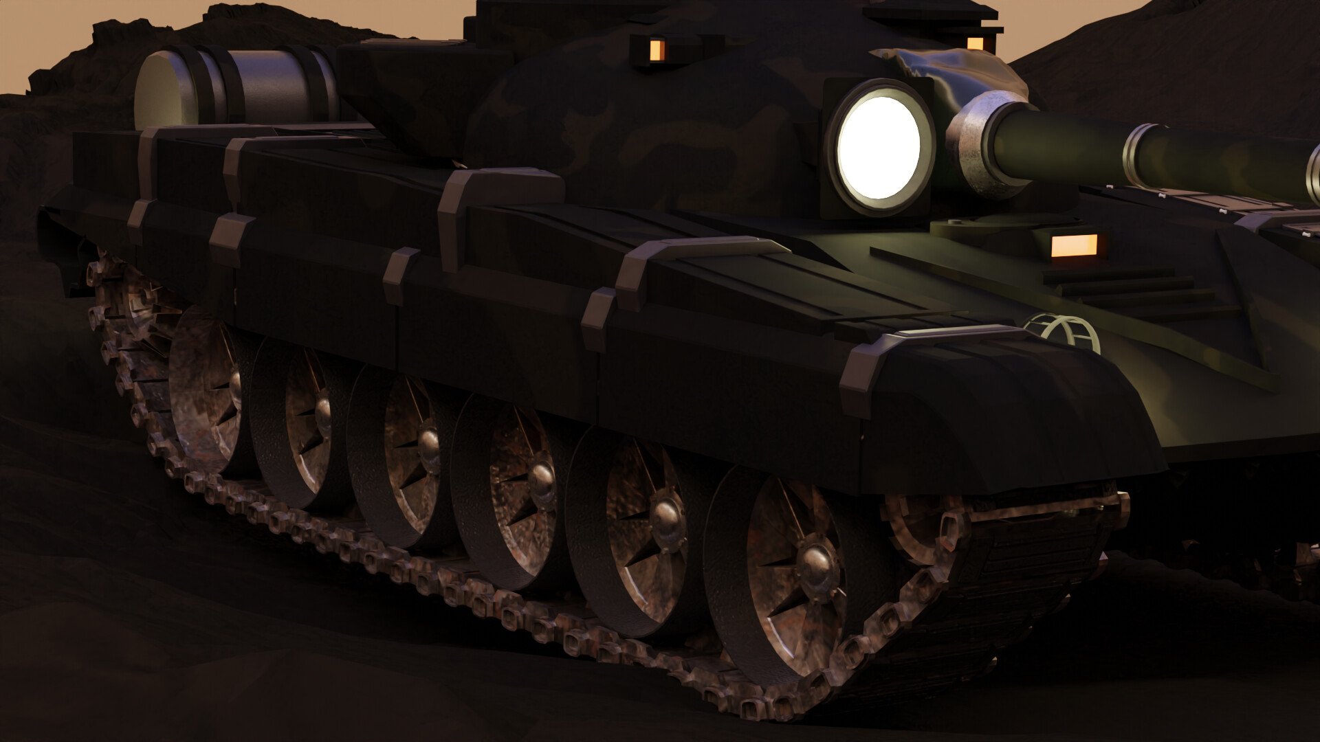 ArtStation - Tank T-72