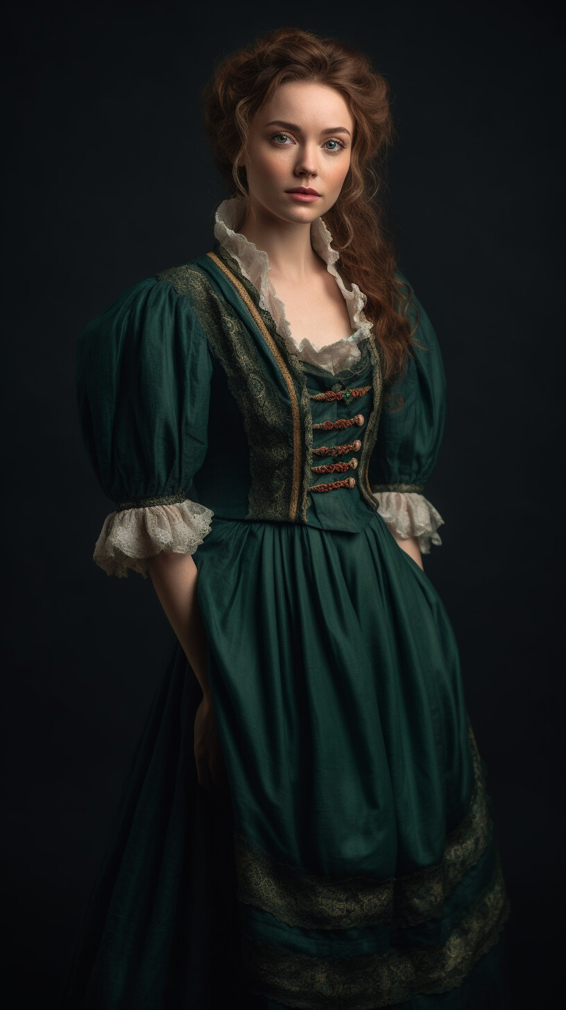 ArtStation - 400 Female Irish Custom _ VOL 1 _ Character Reference