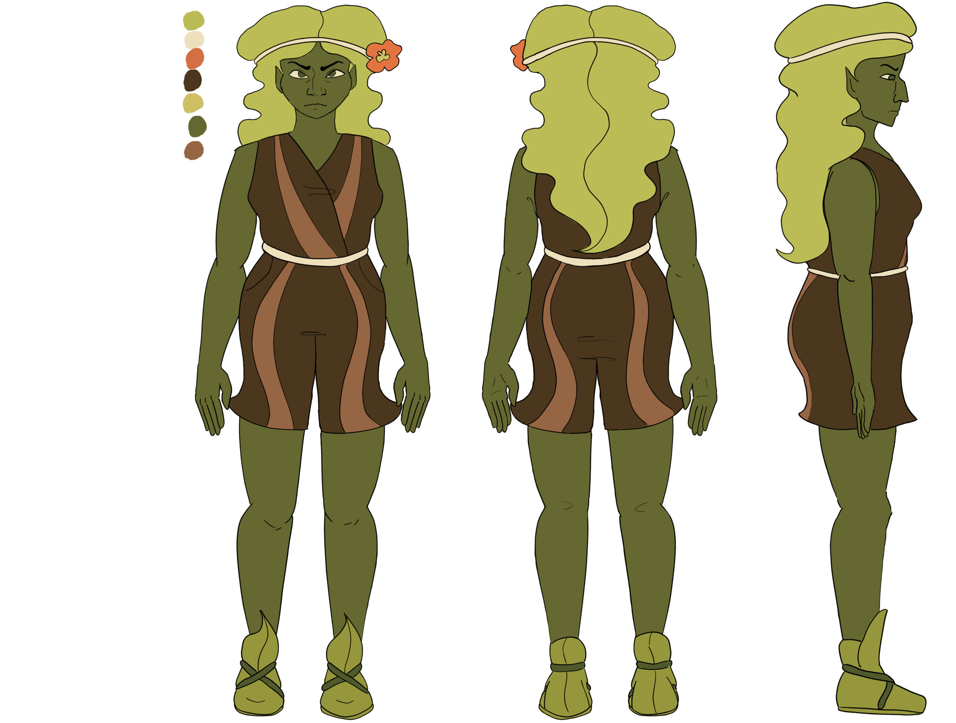 ArtStation - Green reclimation Character Design