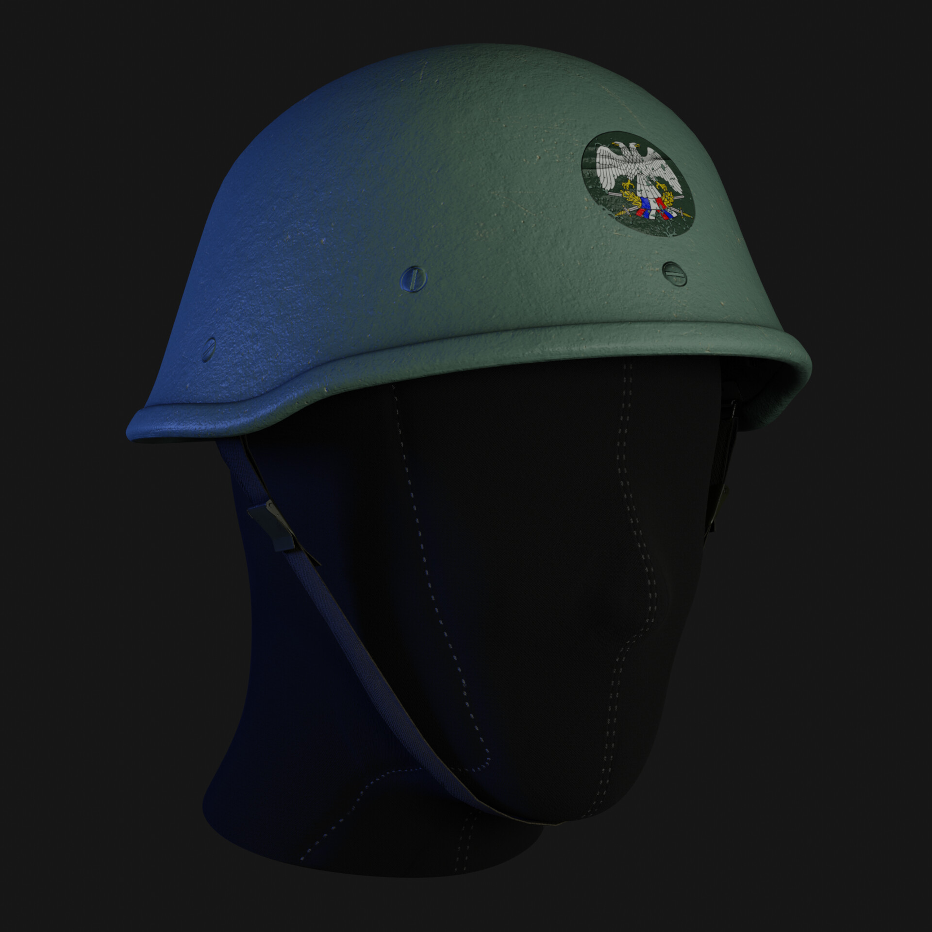 ArtStation - SRJ Federal Republic Of Yugoslavia Army M89 Kevlar Helmet