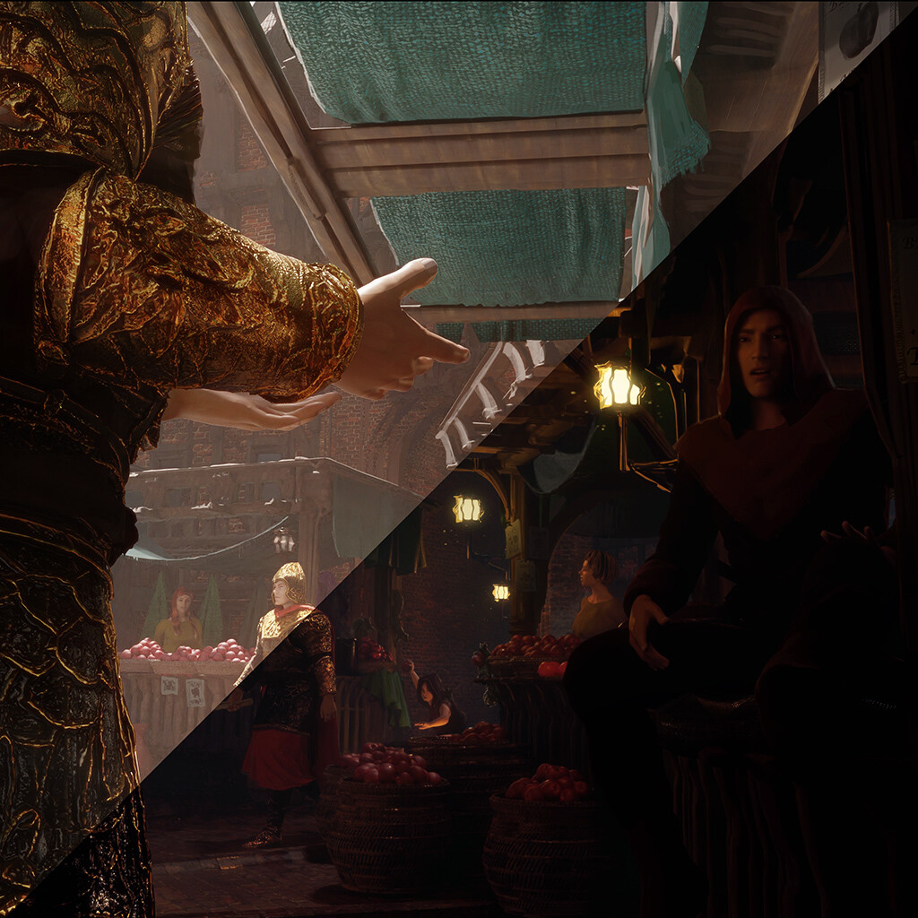 ArtStation - KOBO - Human Market - Apple Thief