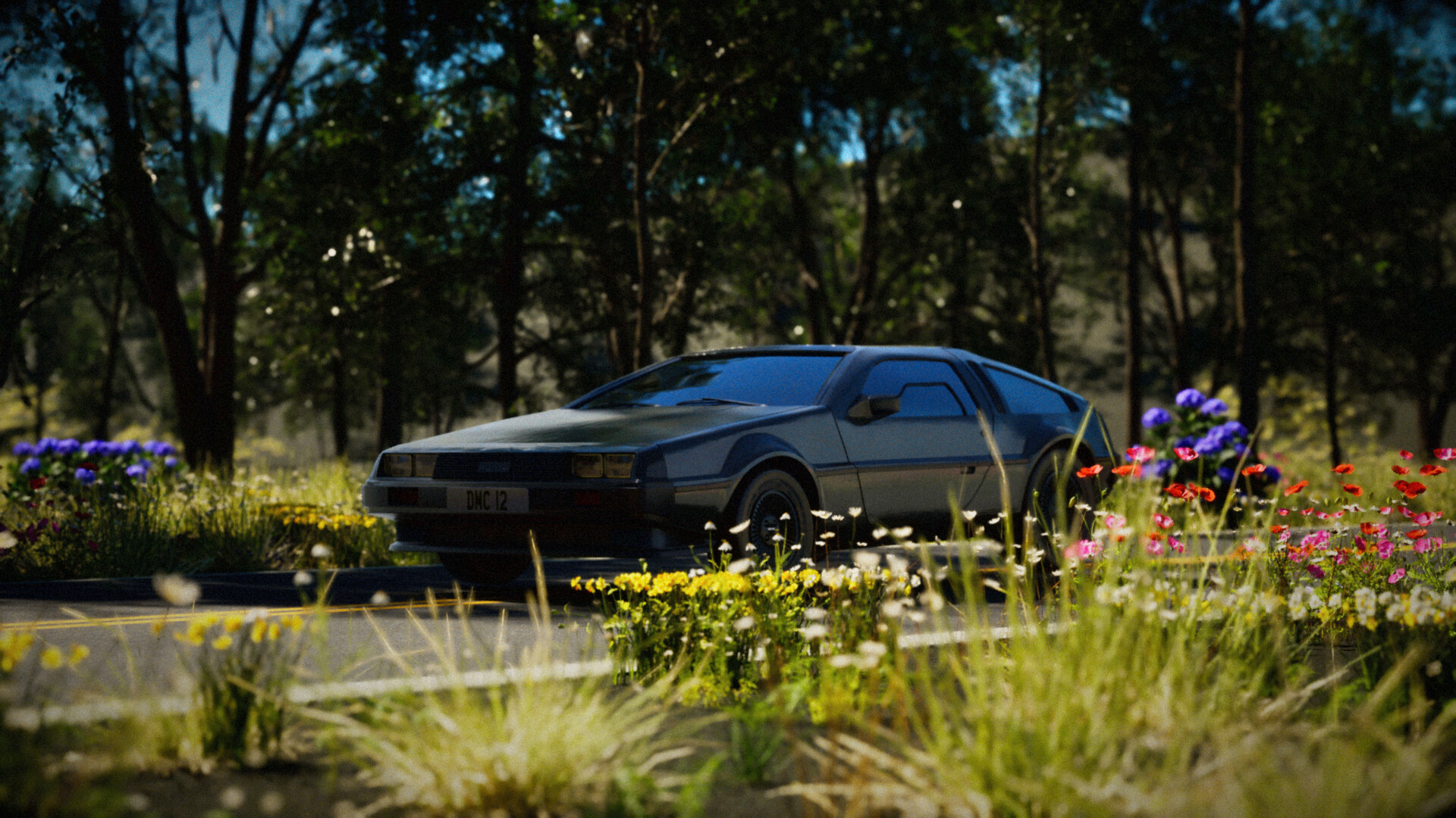 ArtStation - Delorian DMC12