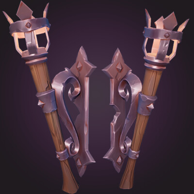 Jolan Stgj - Stylized Torch