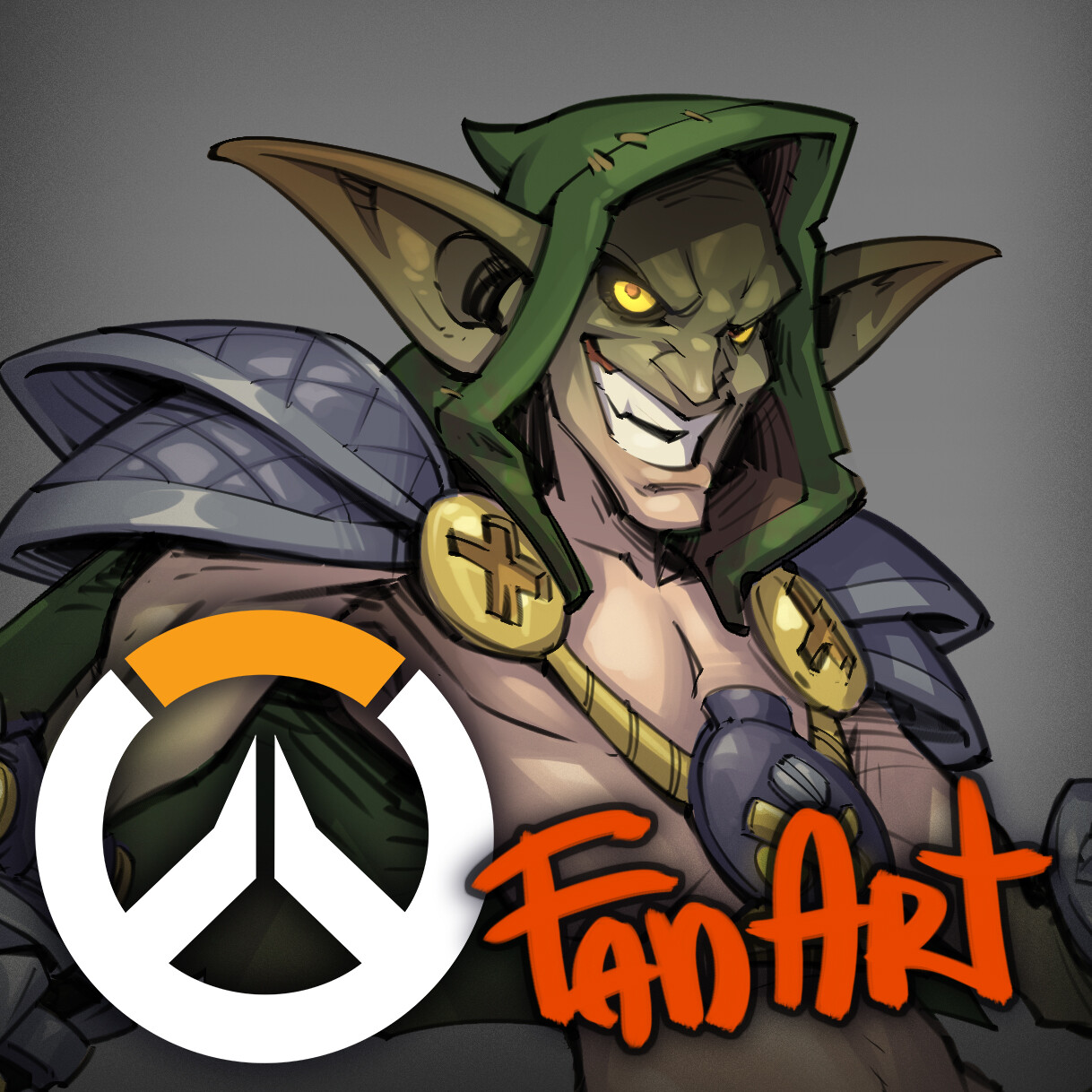 ArtStation - Junkrat - Dr. Boom [Fanart]