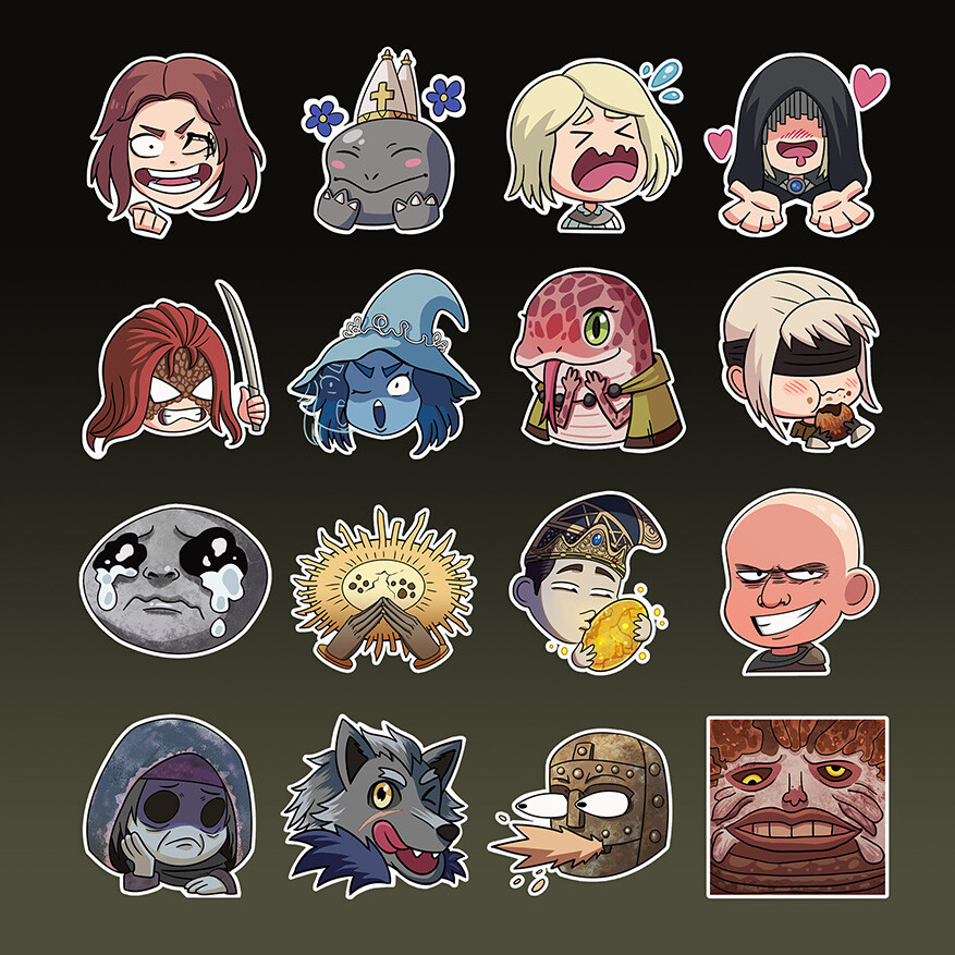 ArtStation - Elden Ring Emotes
