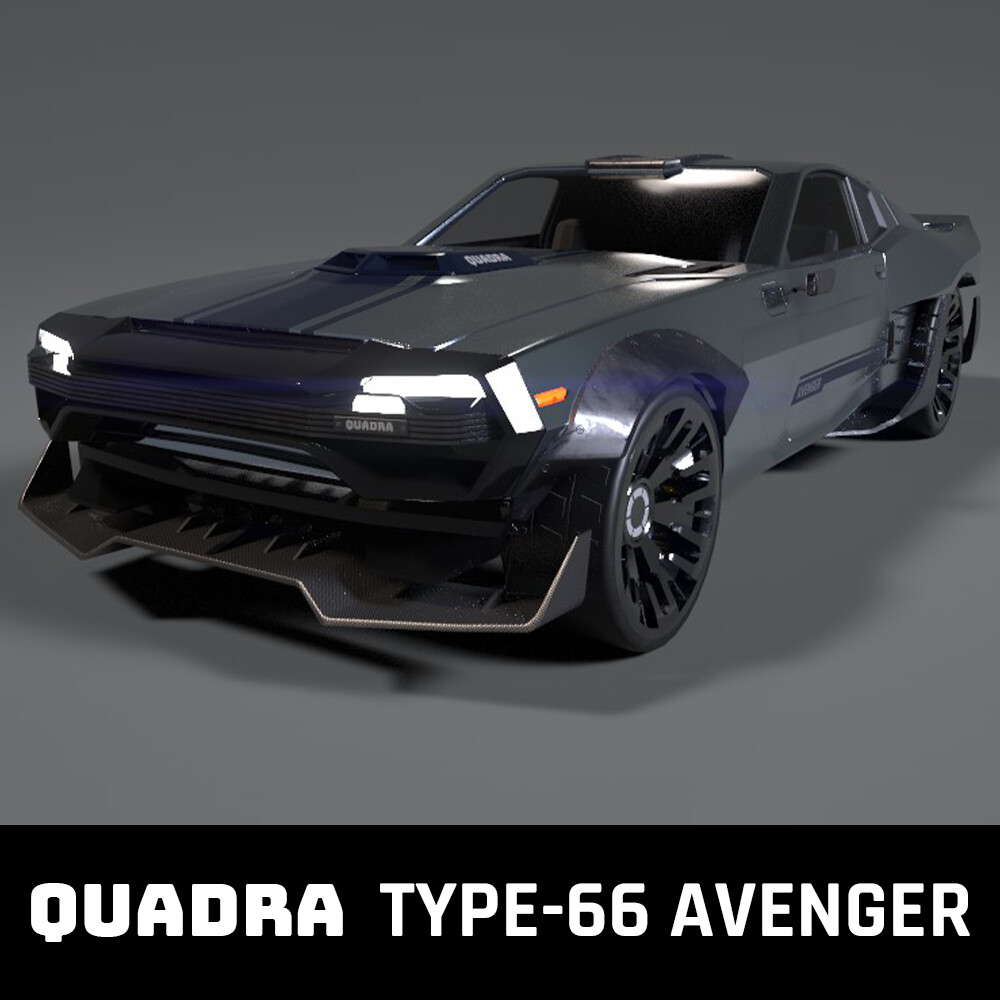 ArtStation - QUADRA TYPE-66 (AVENGER)