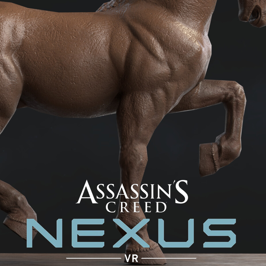 ArtStation - Assassin's Creed Nexus VR - Da Vinci Clay Horse sketch