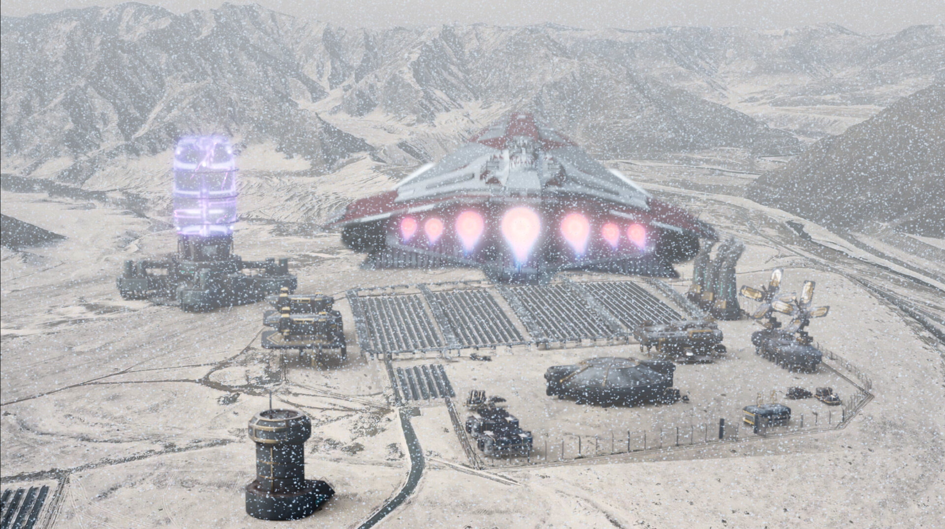 ArtStation - Arctic Base