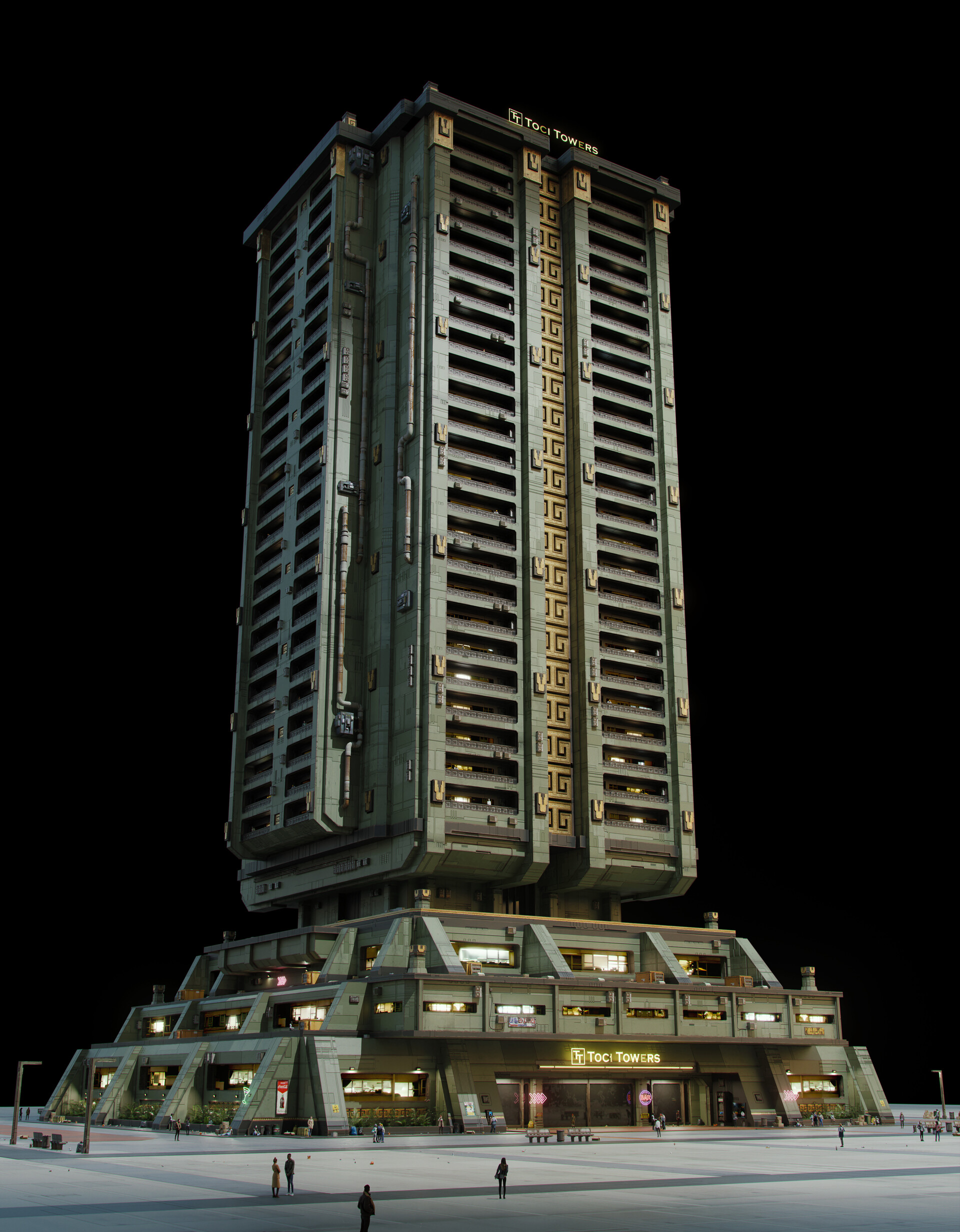 ArtStation - Toci Towers