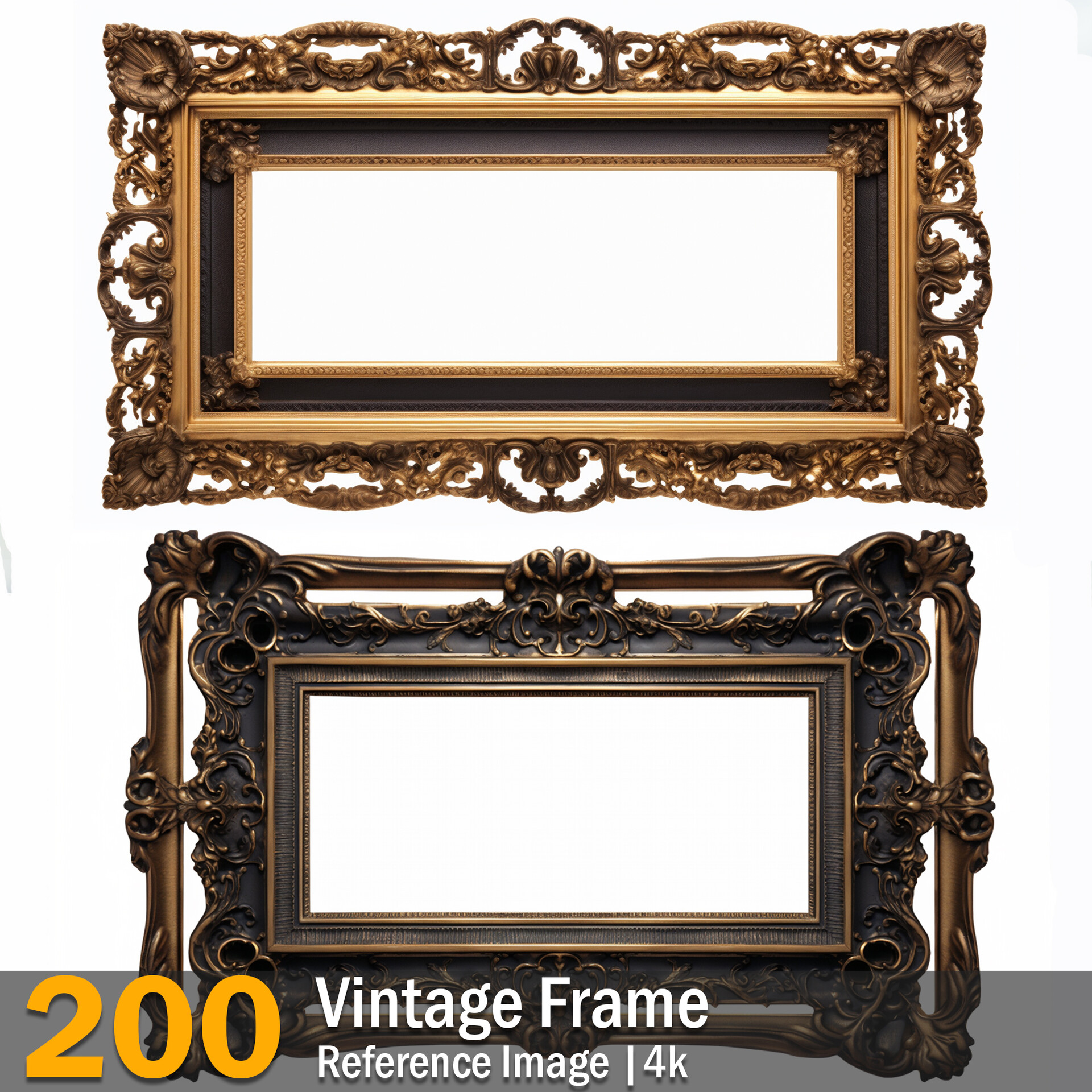 ArtStation - Vintage Frame | Reference Images | 8K