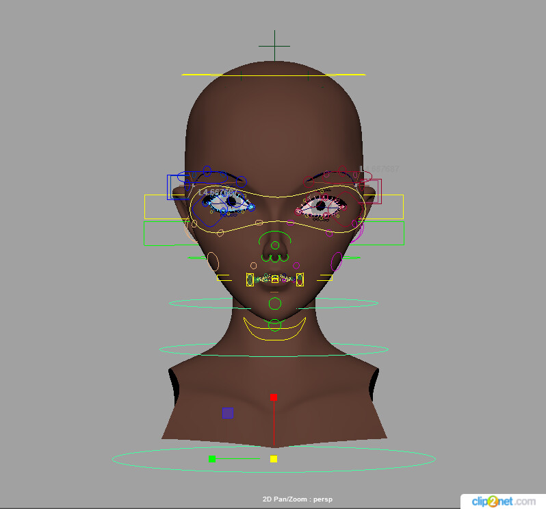 ArtStation - Facial rigging