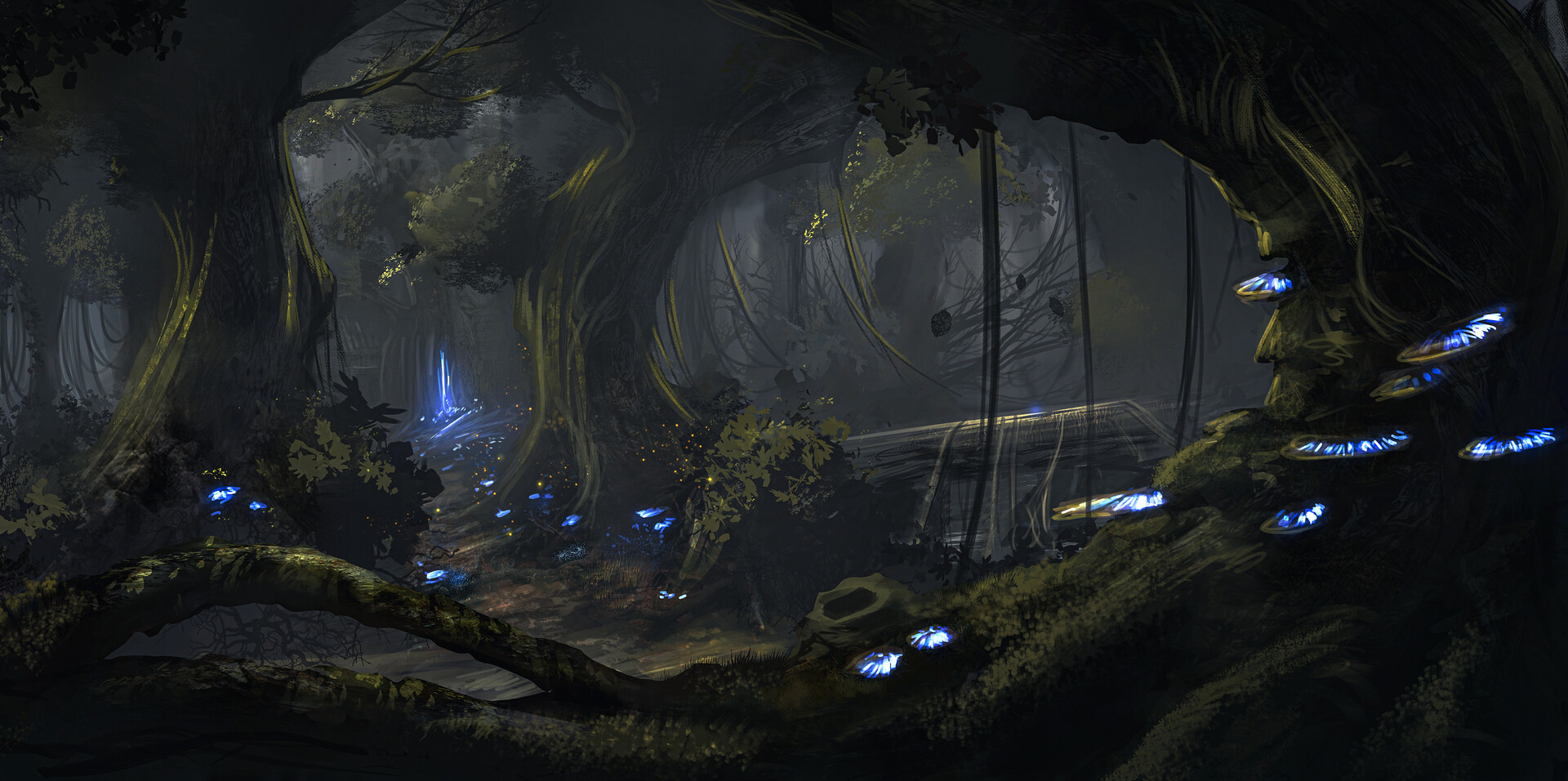 ArtStation - Fantasy Forest