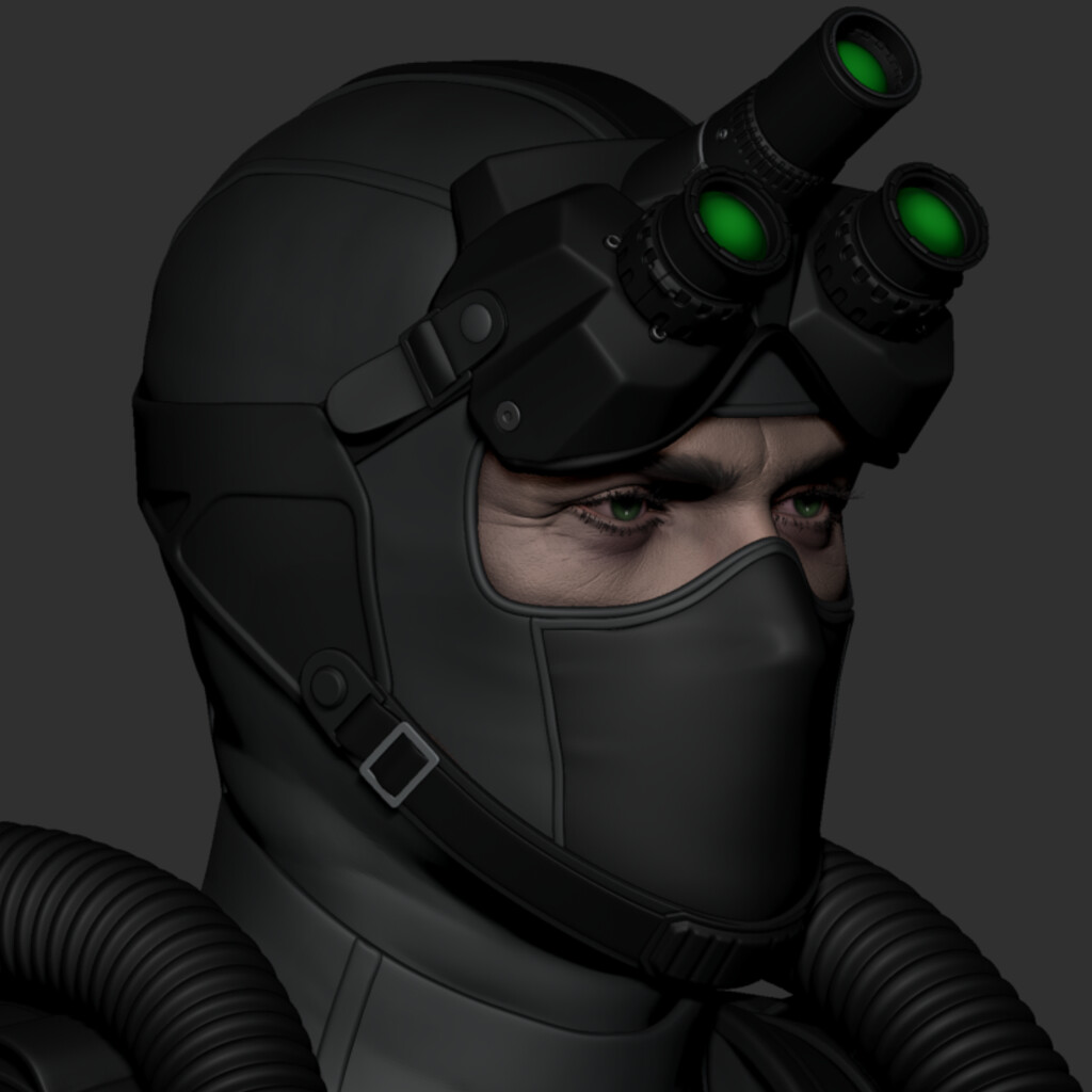 ArtStation - Splinter Cell Fan Art - Sam Fisher