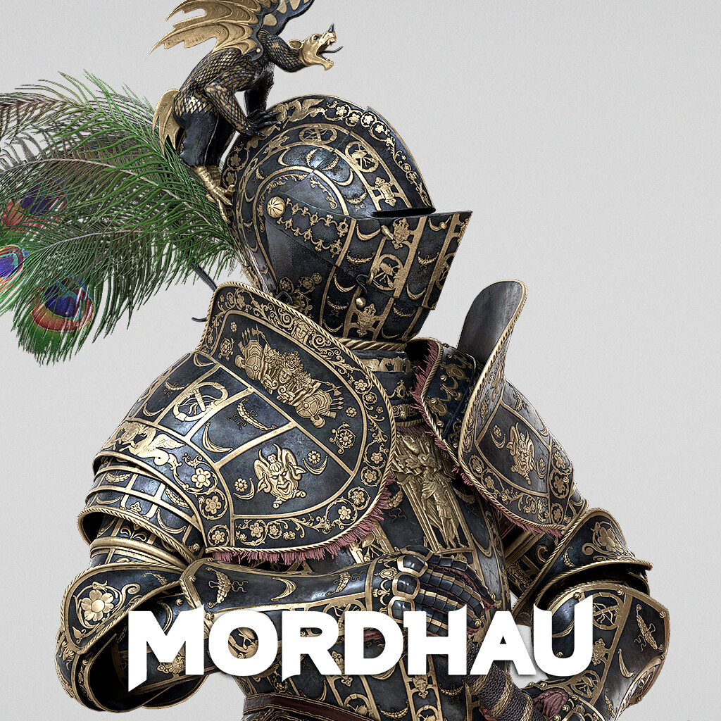 ArtStation - Dragon Set - Mordhau