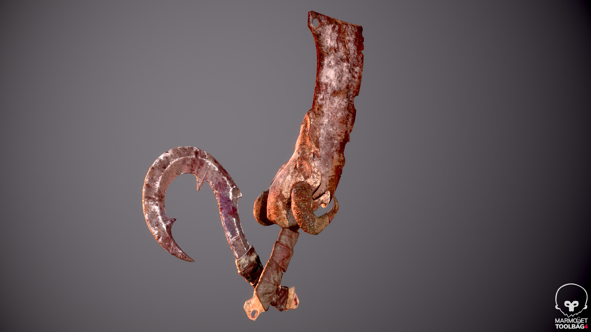 ArtStation - Butcher Boss Weapons