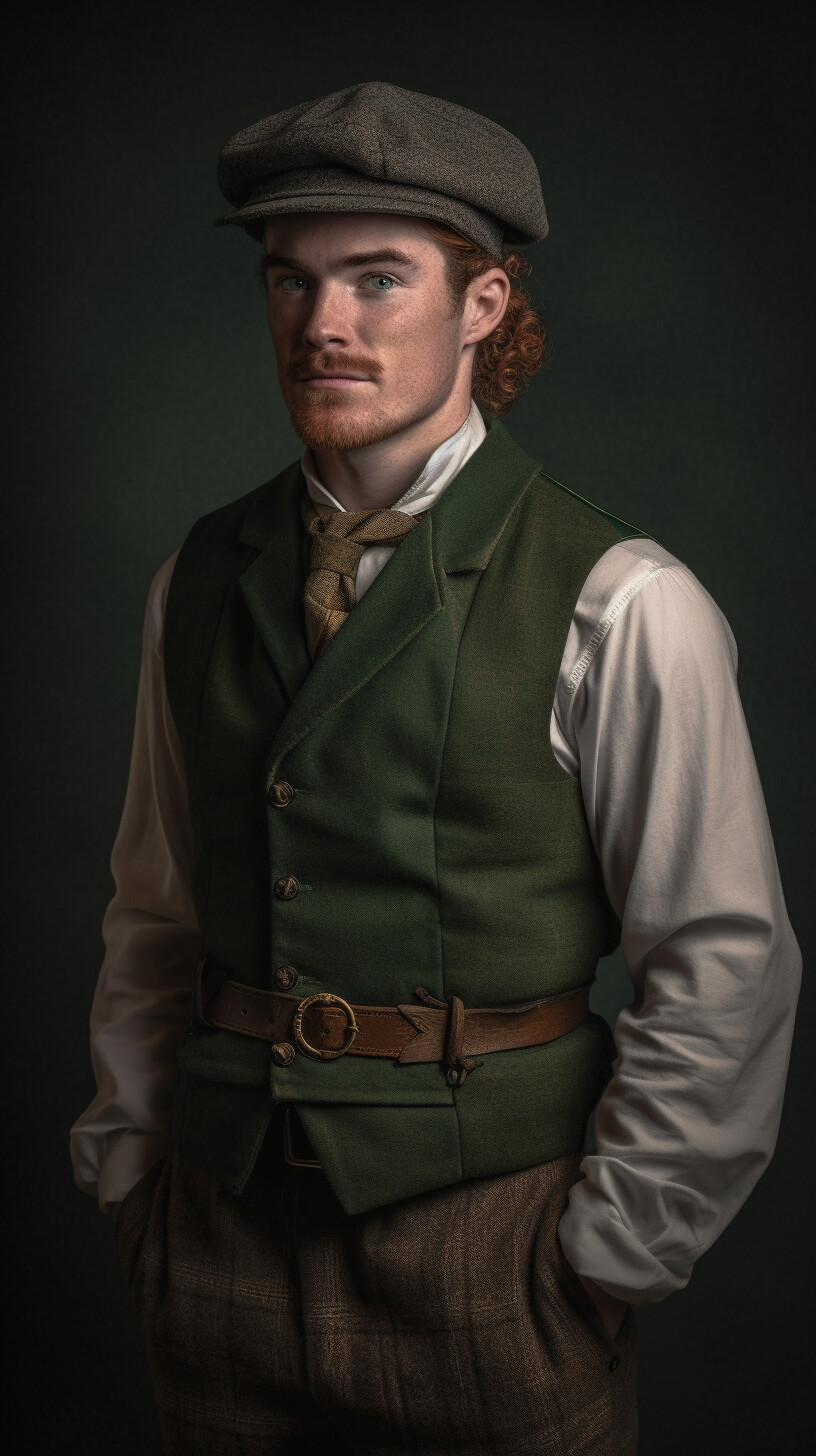 ArtStation - 400 Male Irish Custom _ VOL 1 _ Character Reference