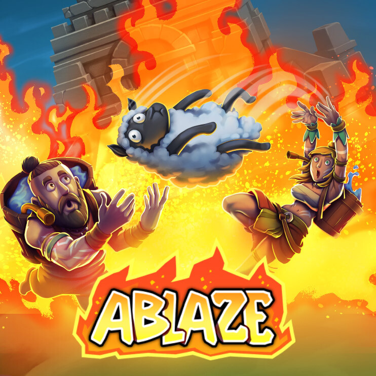 ArtStation - Ablaze cover art