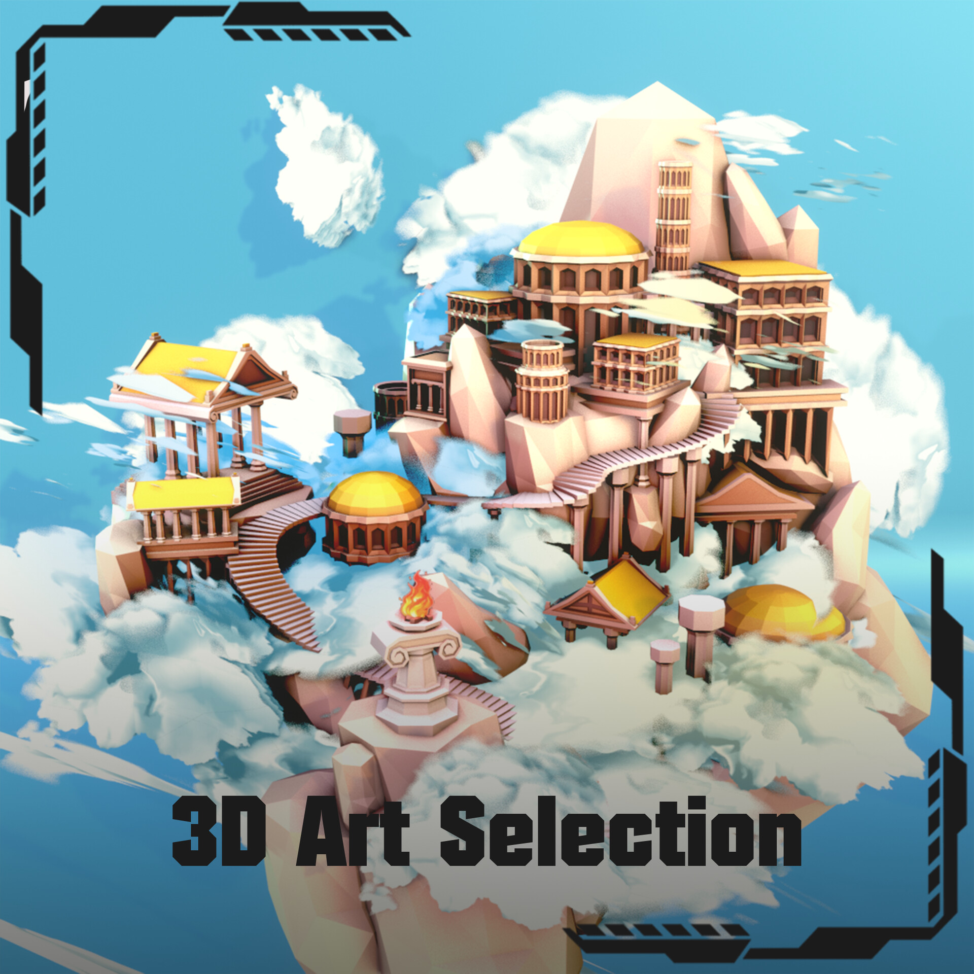 ArtStation - 3D Low Poly Game Assets