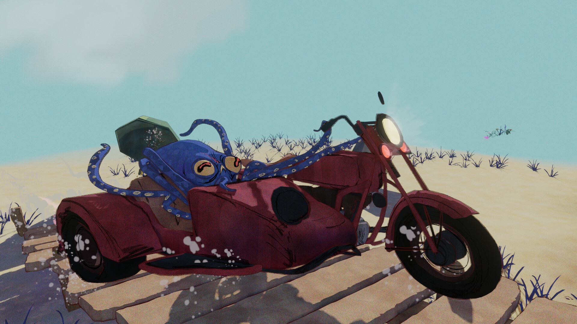 ArtStation - The octopus escape