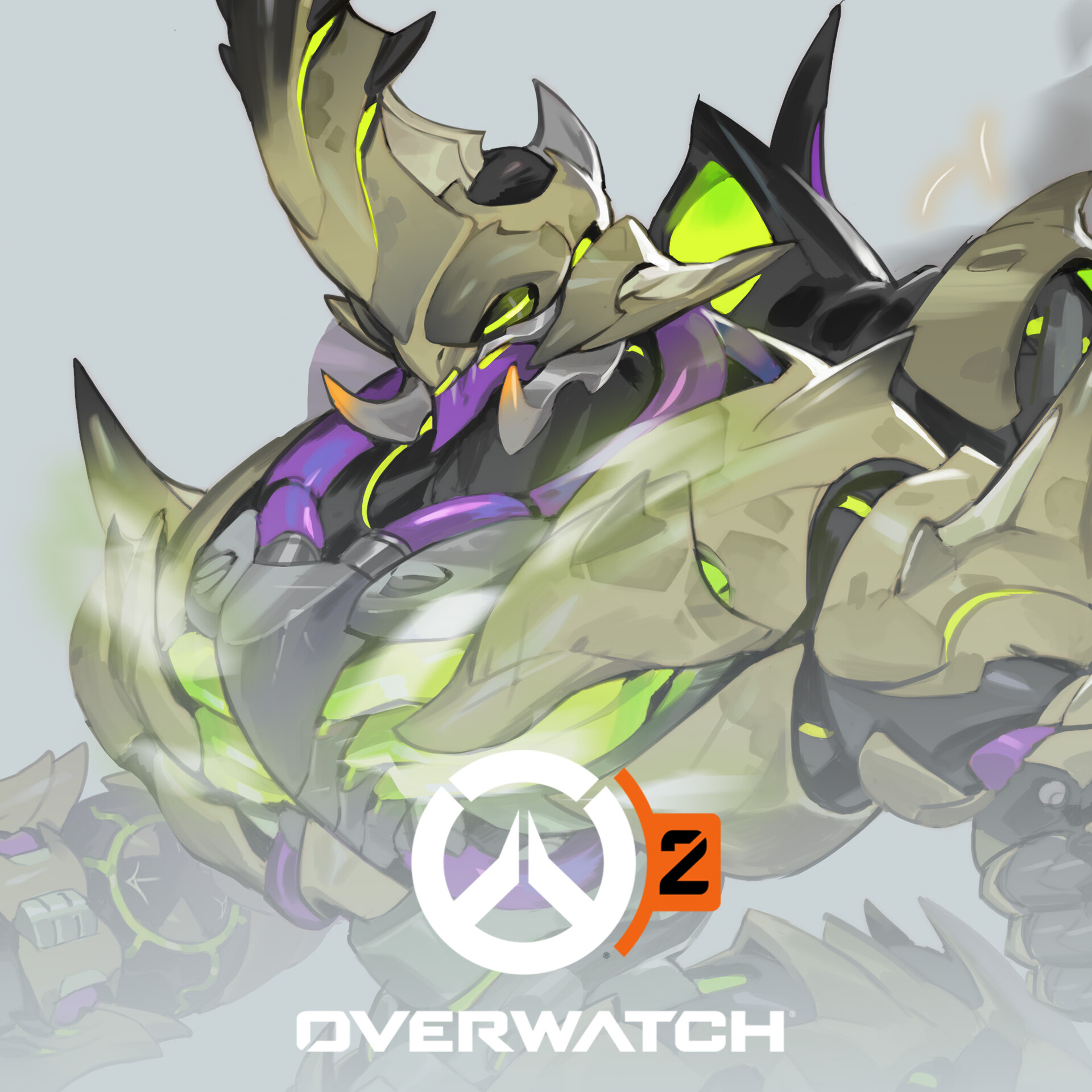 ArtStation - OVERWATCH-Monster Orisa mythic skin