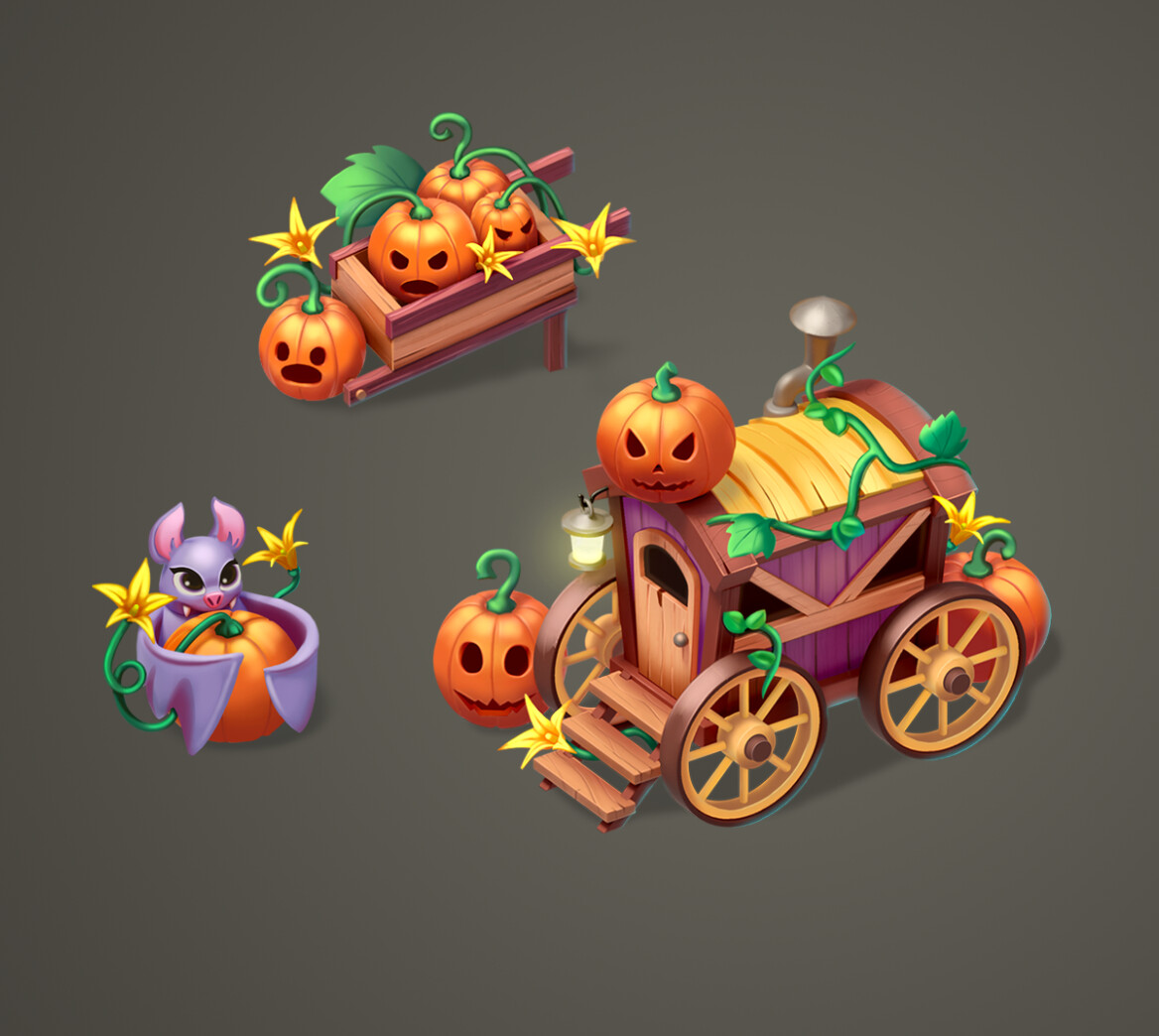 ArtStation - Halloween assets