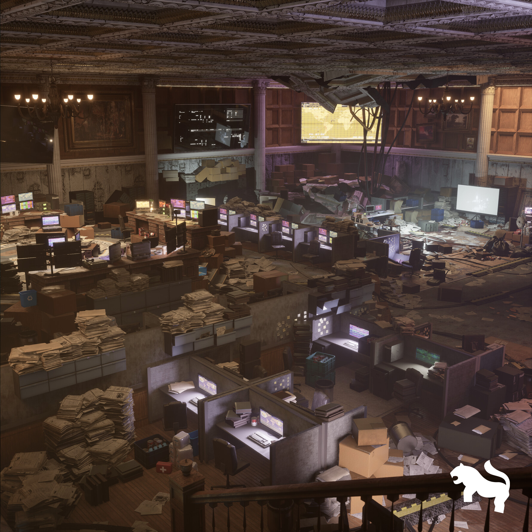 ArtStation - Command Center Environment