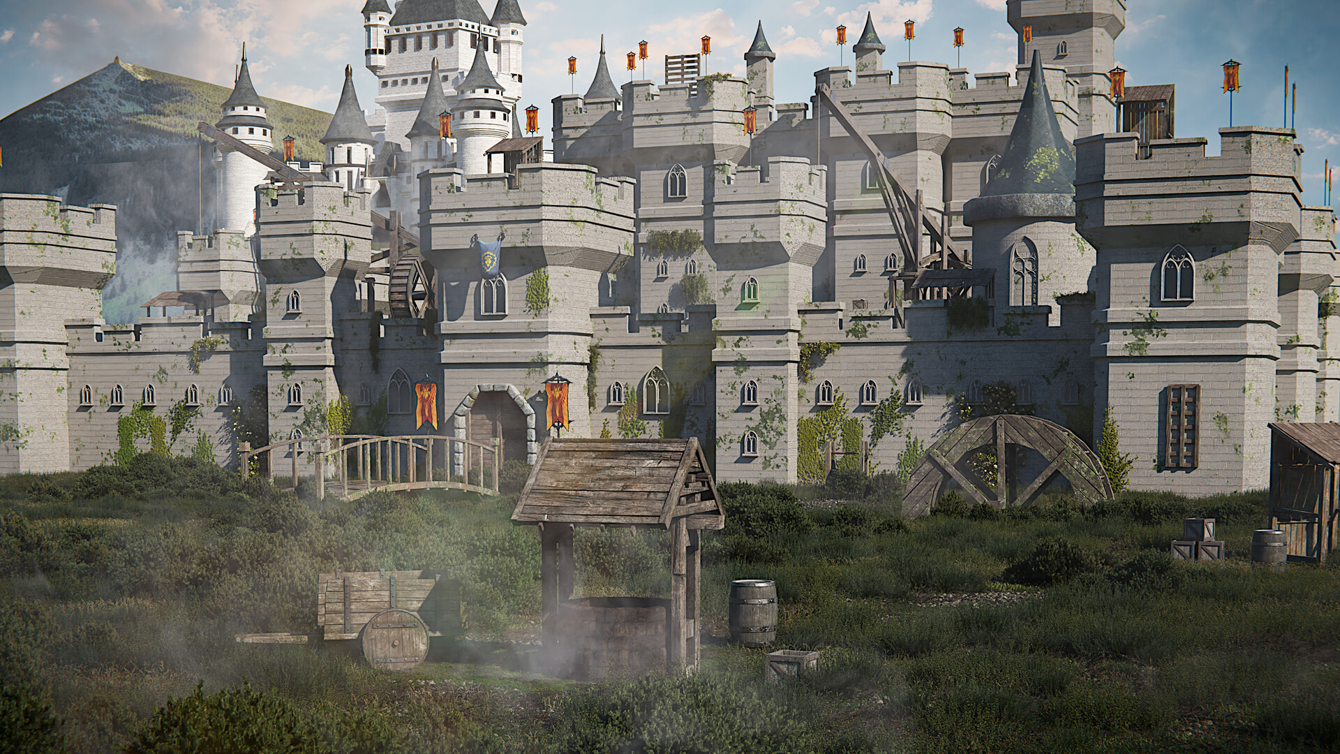 ArtStation - Medieval Castle