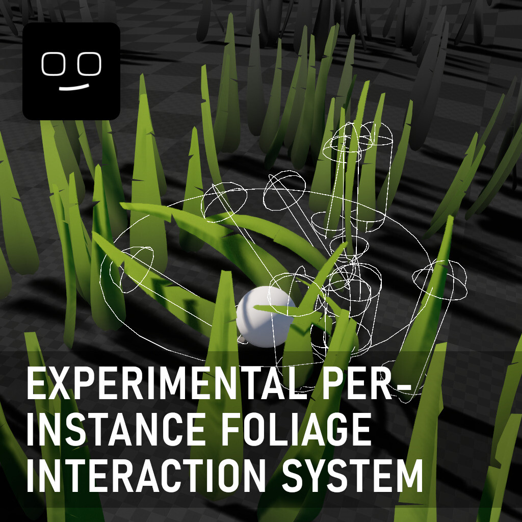 ArtStation - Unreal Engine System - Interactive Tall Grass