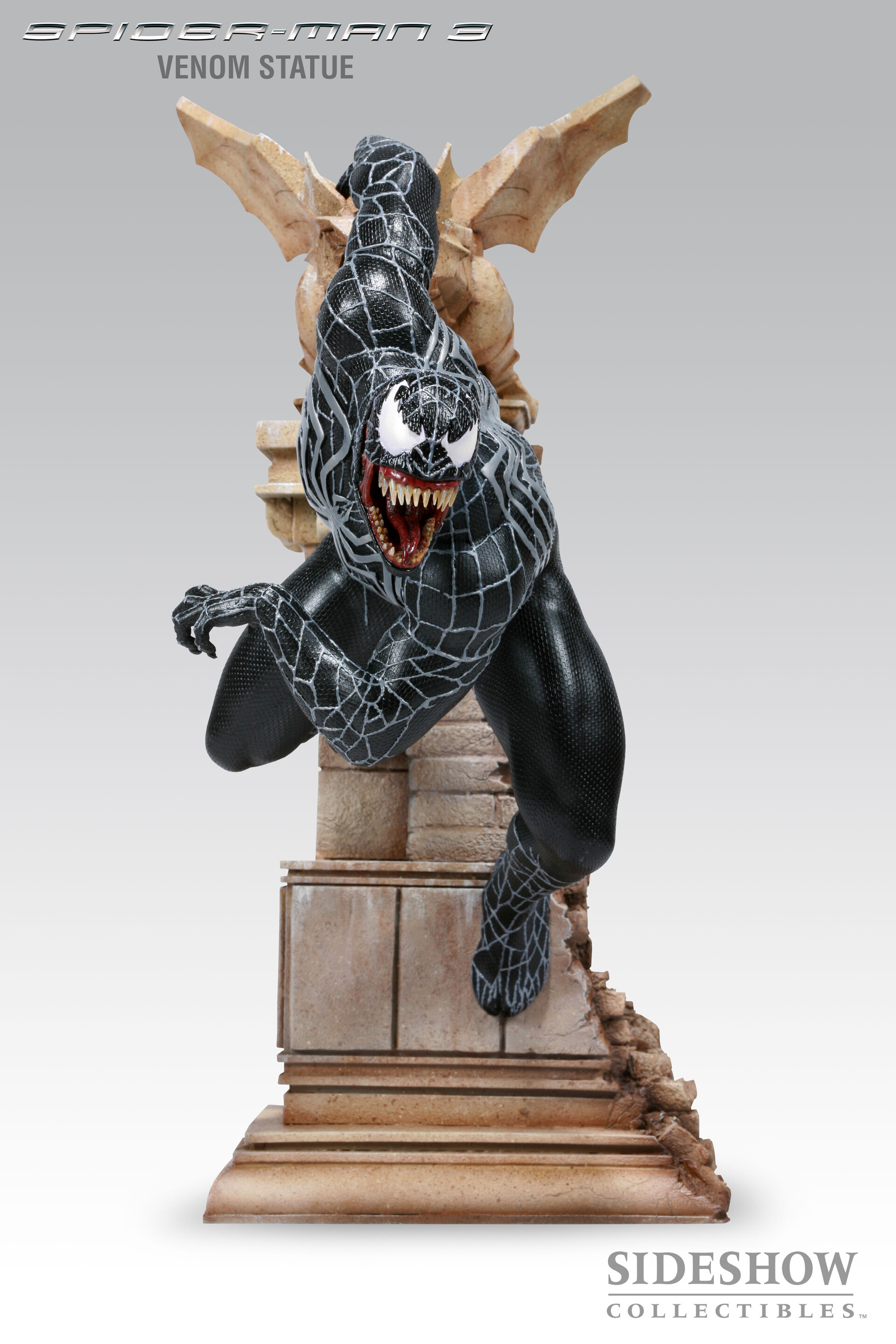 ArtStation - Spiderman 3 Venom Statue by Sideshow Collectibles.